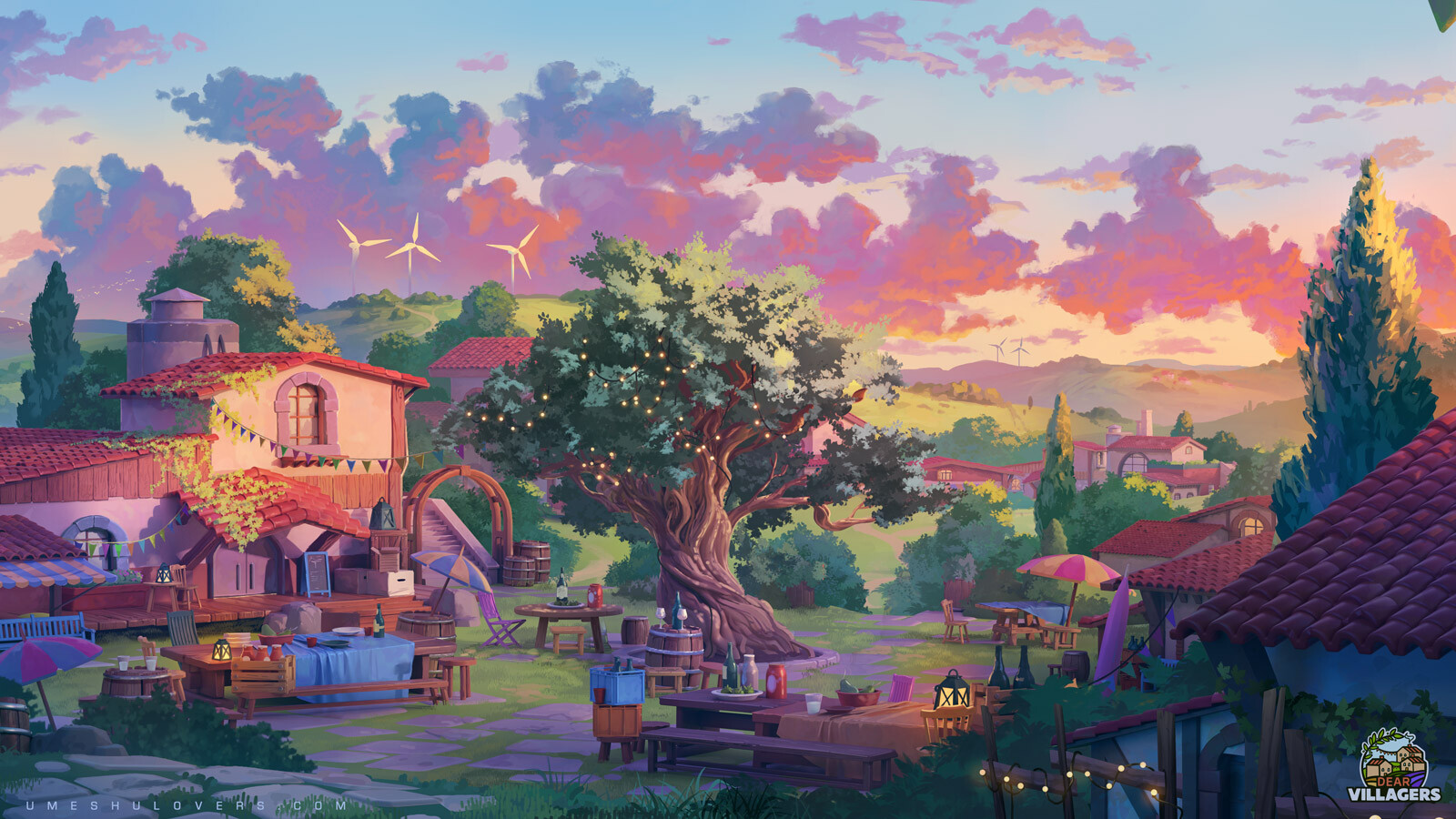 Sylvain Sarrailh Portfolio - Dear Villagers