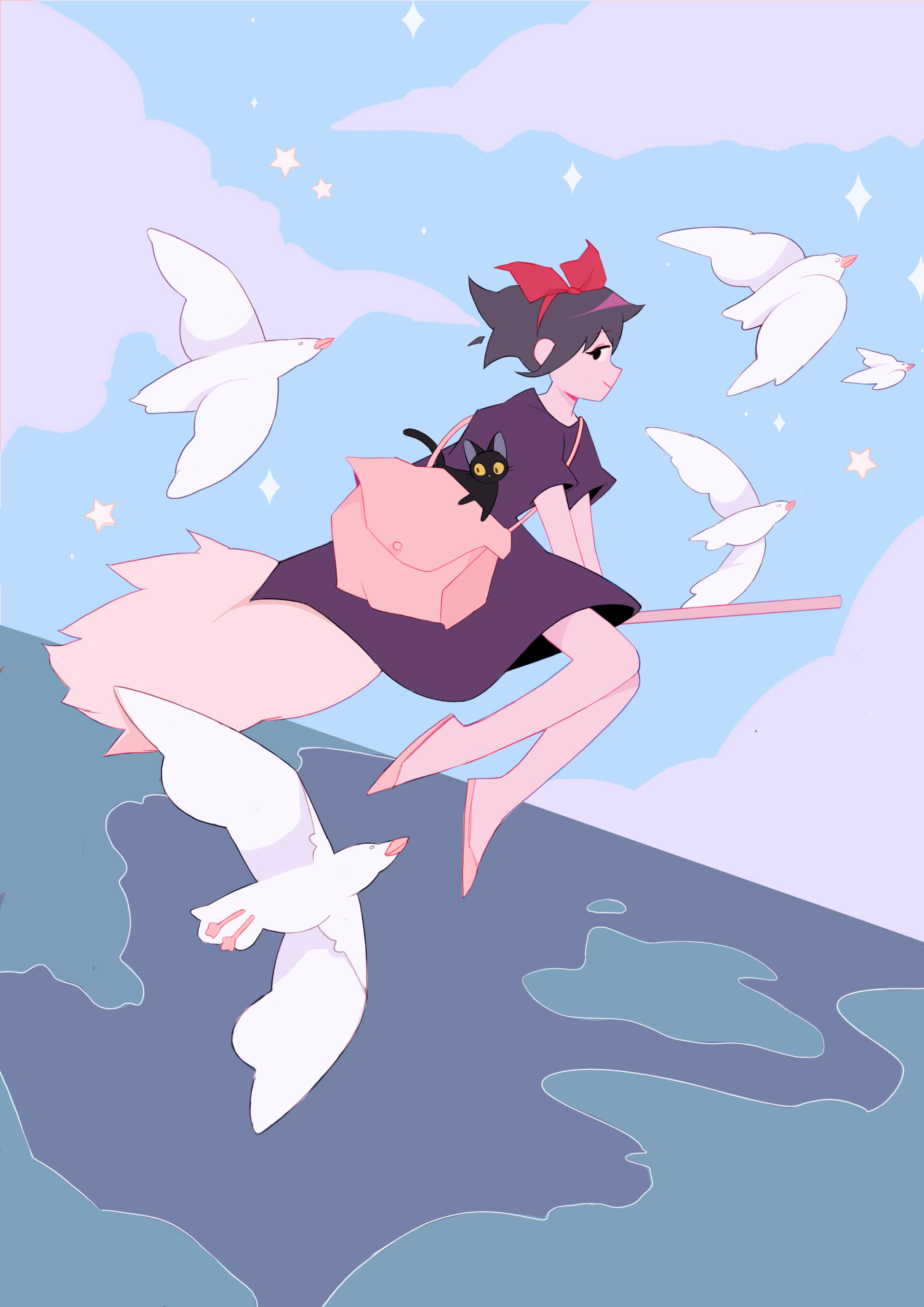 ArtStation - Kiki's Delivery Service (fanart)