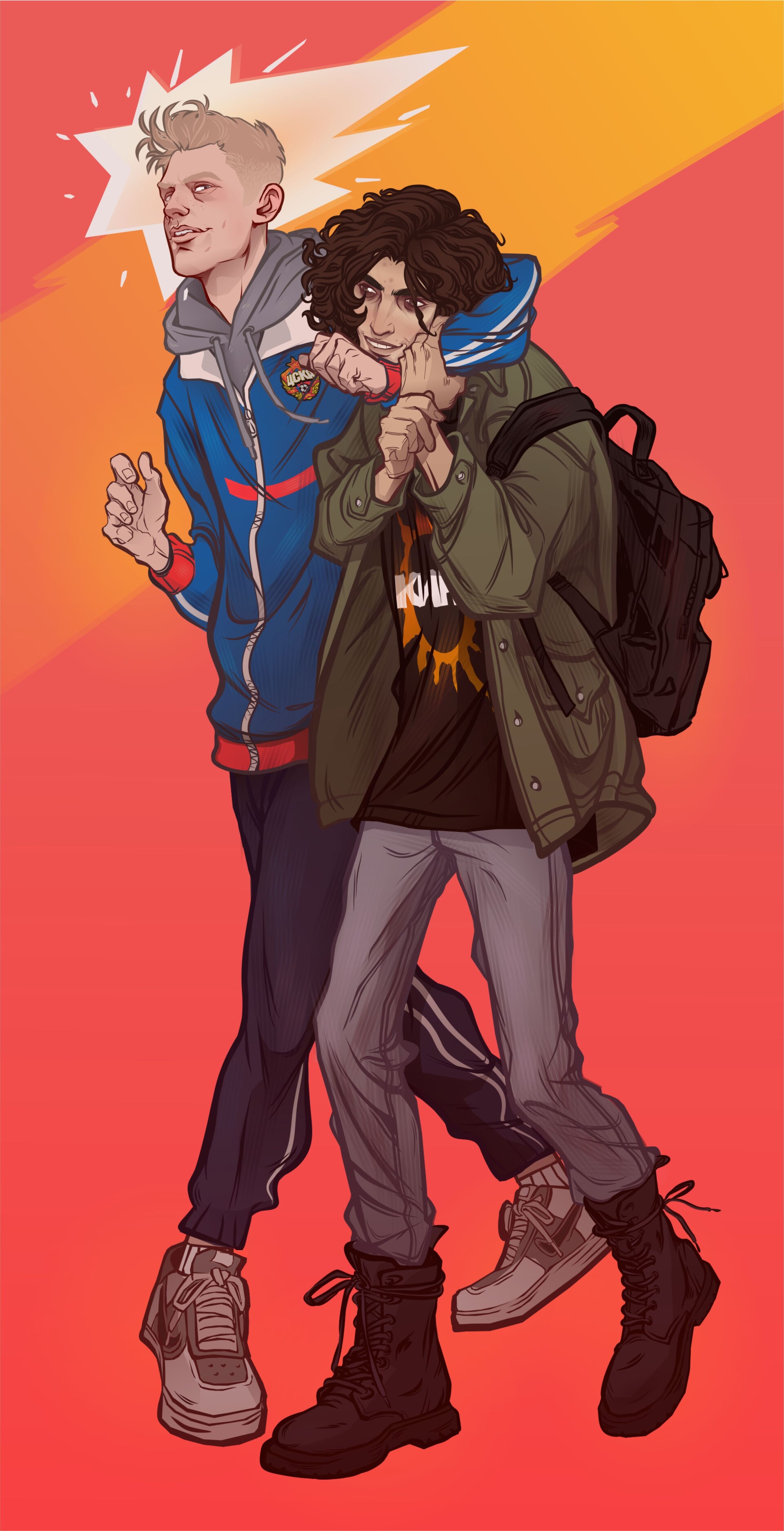 ArtStation - Two friends