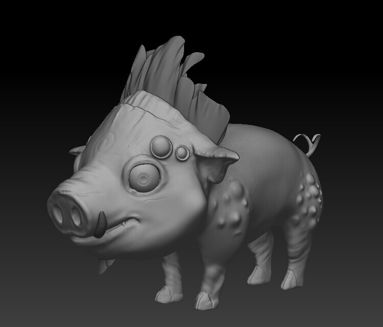 ArtStation - HP pig - Personal work.