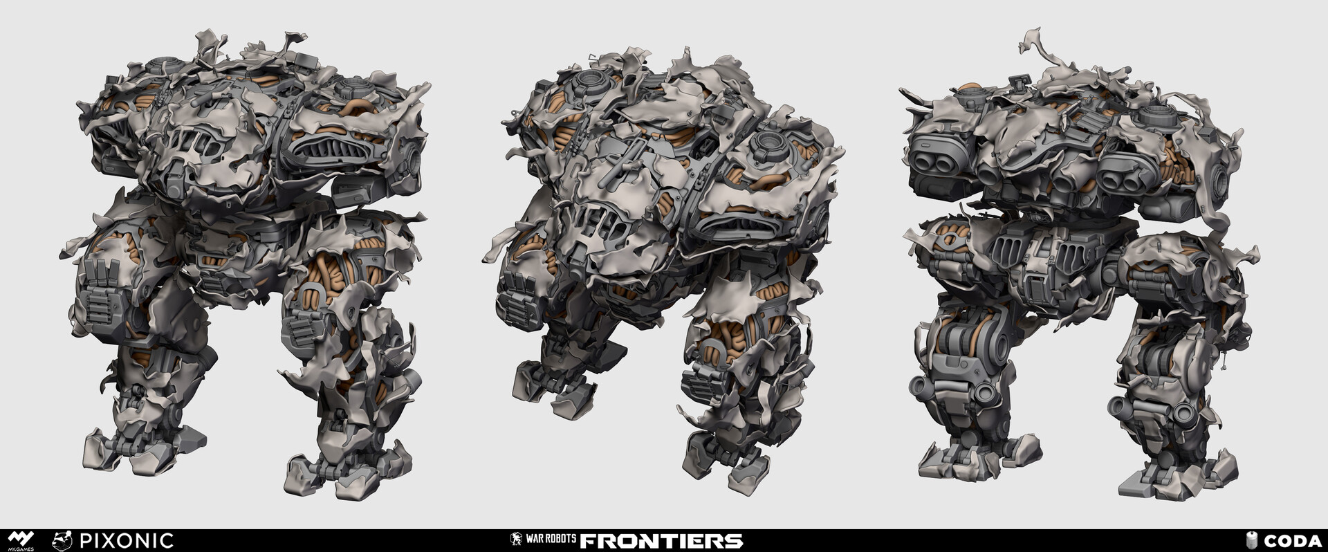 how to draw griffin from war robots