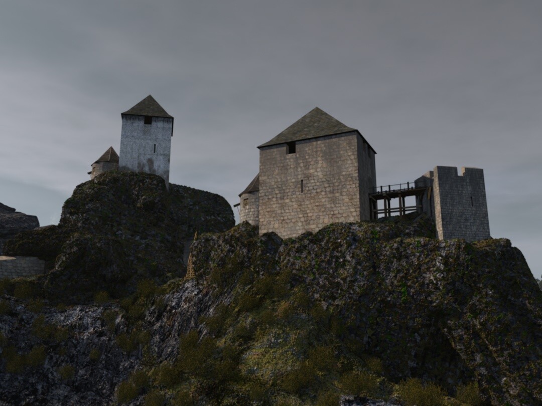 nestor the horrible - Rock nest, robber knight castle
