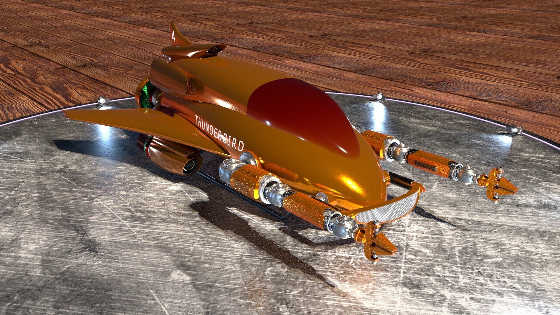 ArtStation - Thunderbird 4