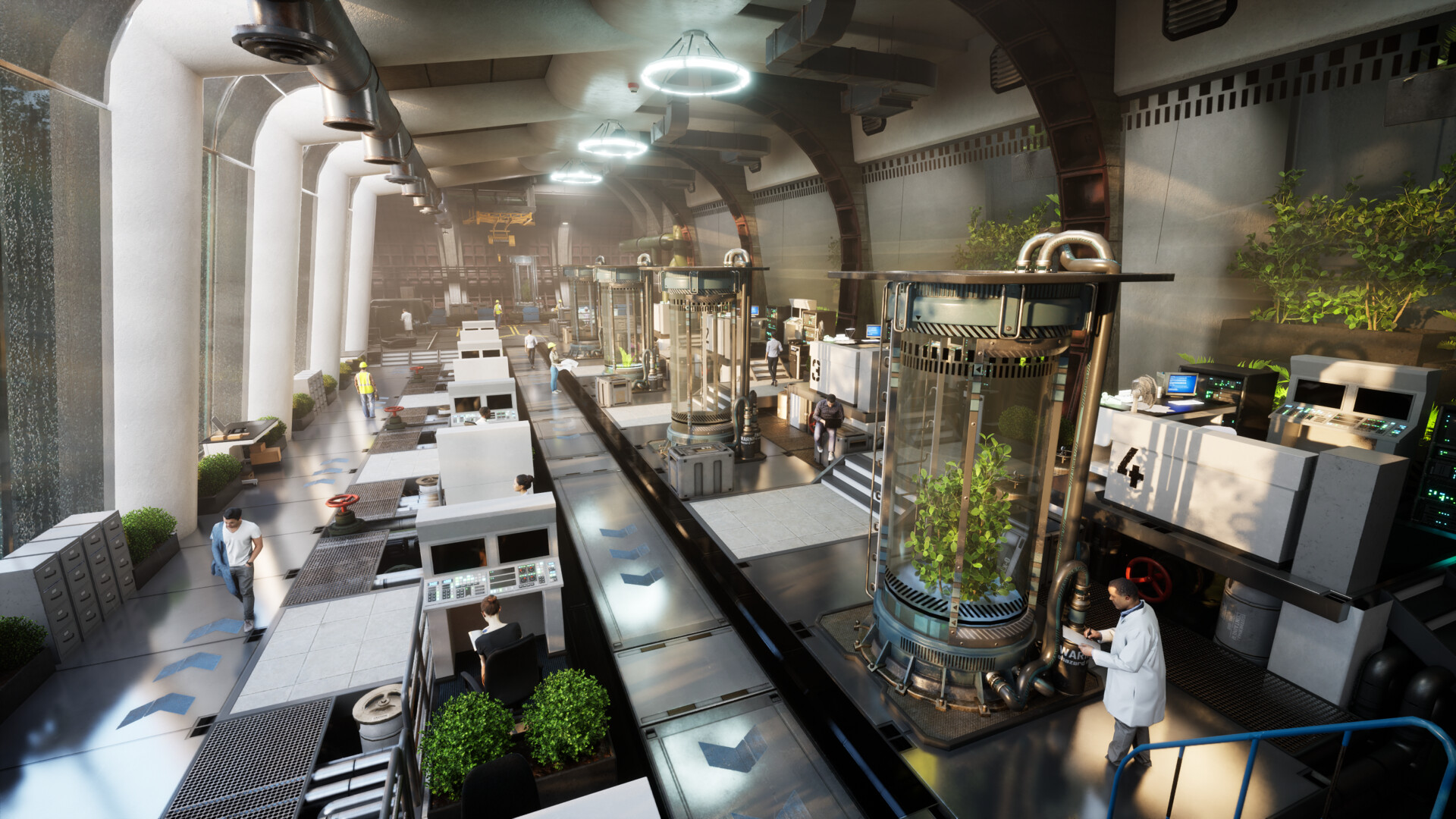 ArtStation - High-tech laboratory