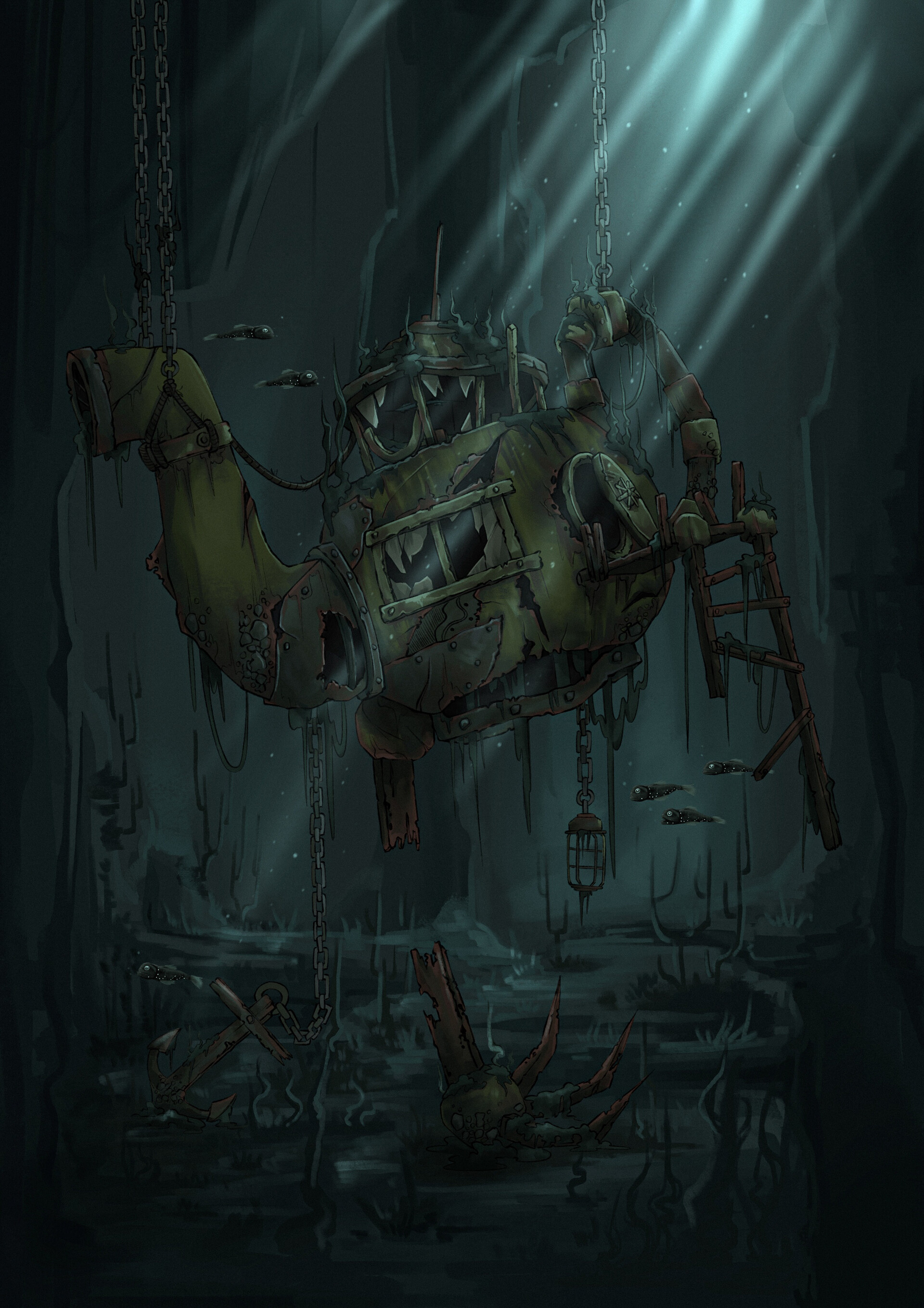 ArtStation - Mysterious abyss