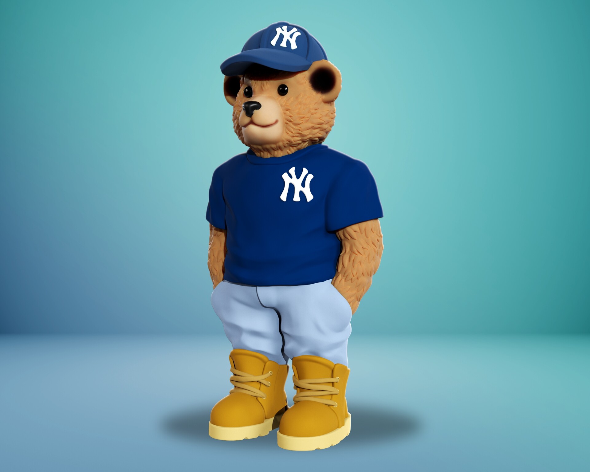 ArtStation - Bear NY 3d model