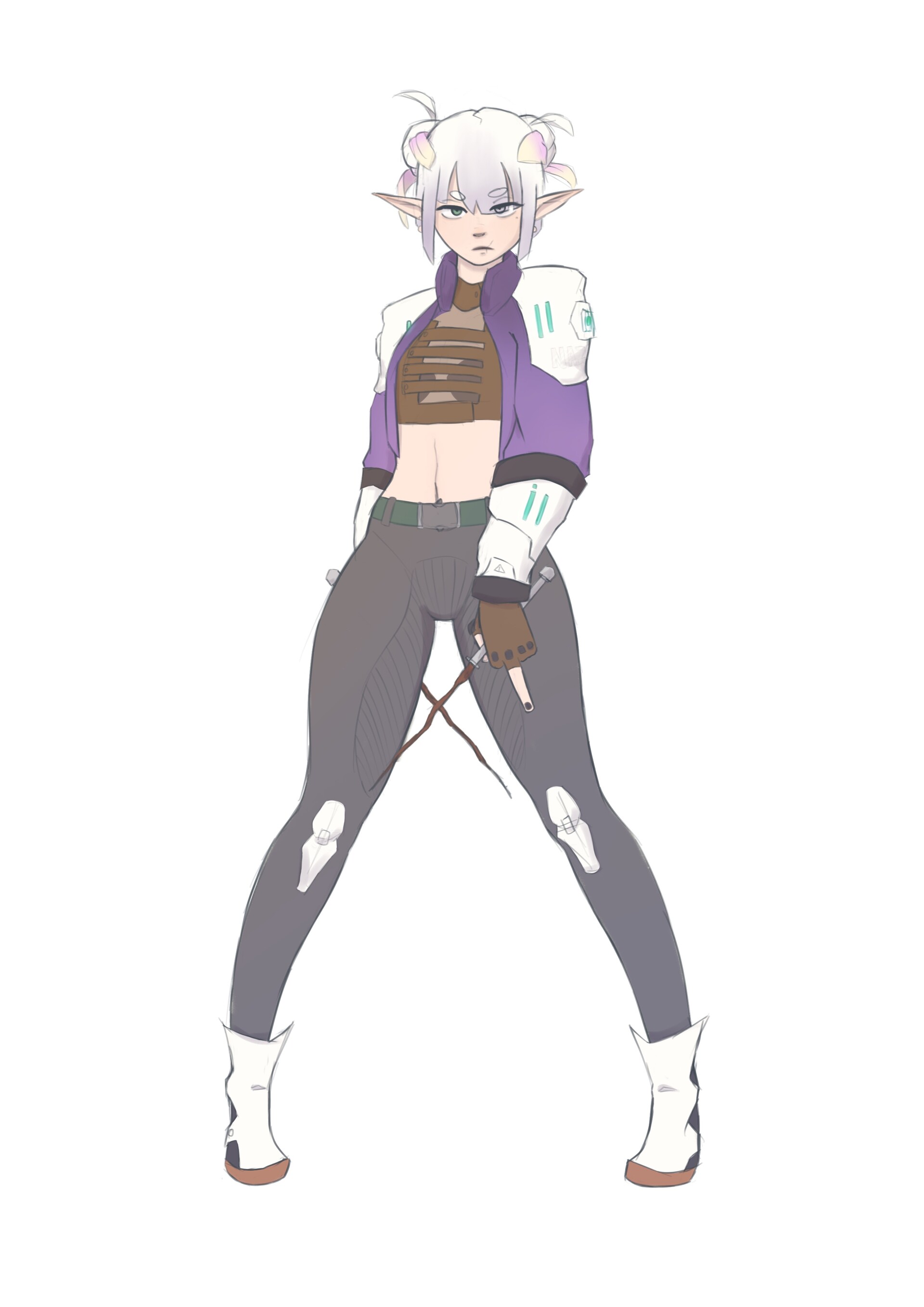 ArtStation - Rapid casting Witch Elf