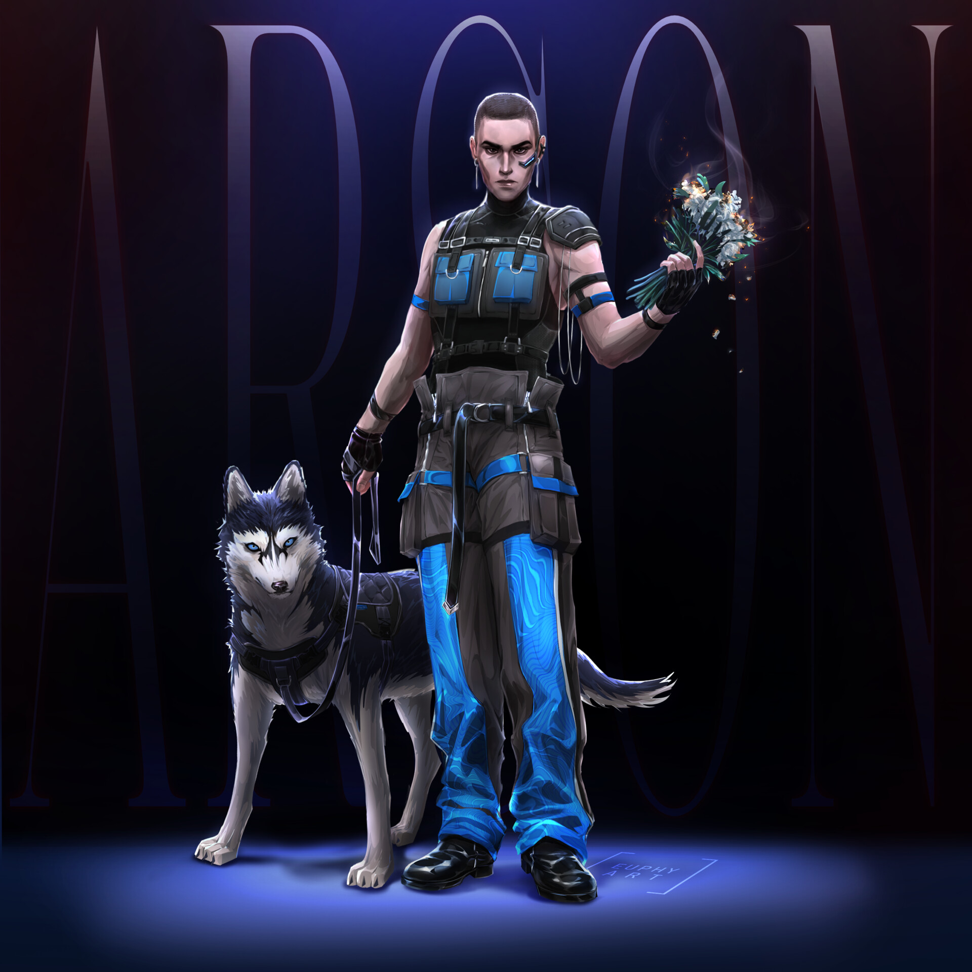 ArtStation - Burnt out commitment - Illustration