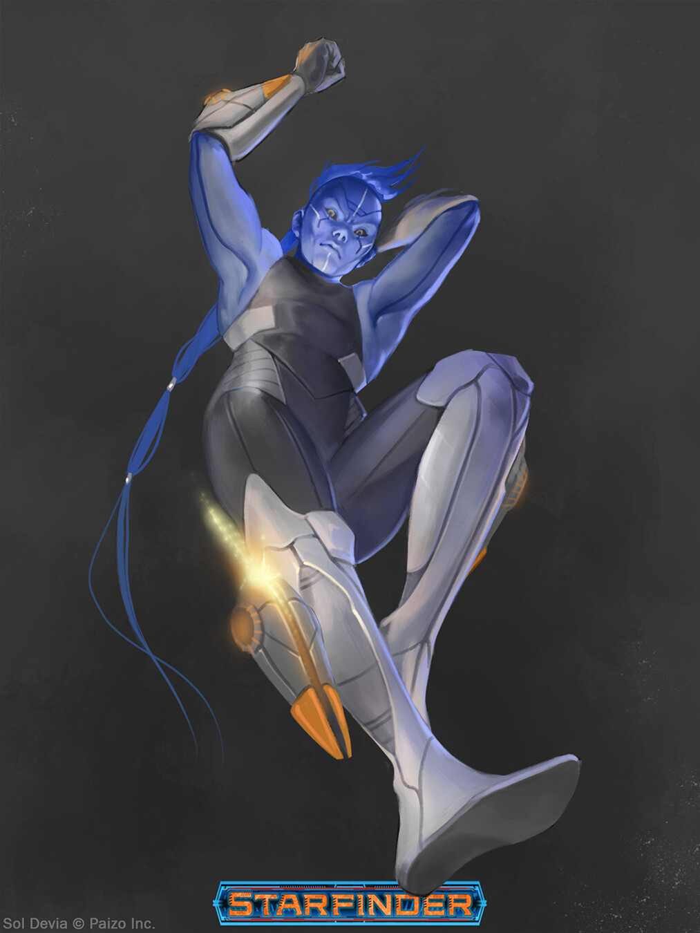 Sol Devia - Starfinder: Drift Hackers, A Light in the Dark