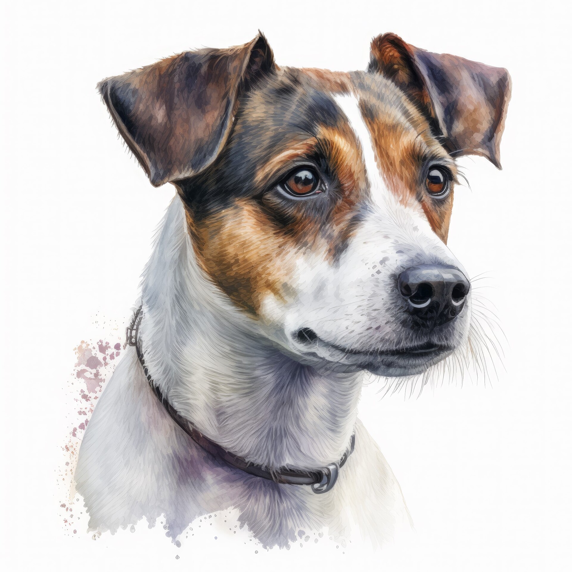 how to draw jack russell dog