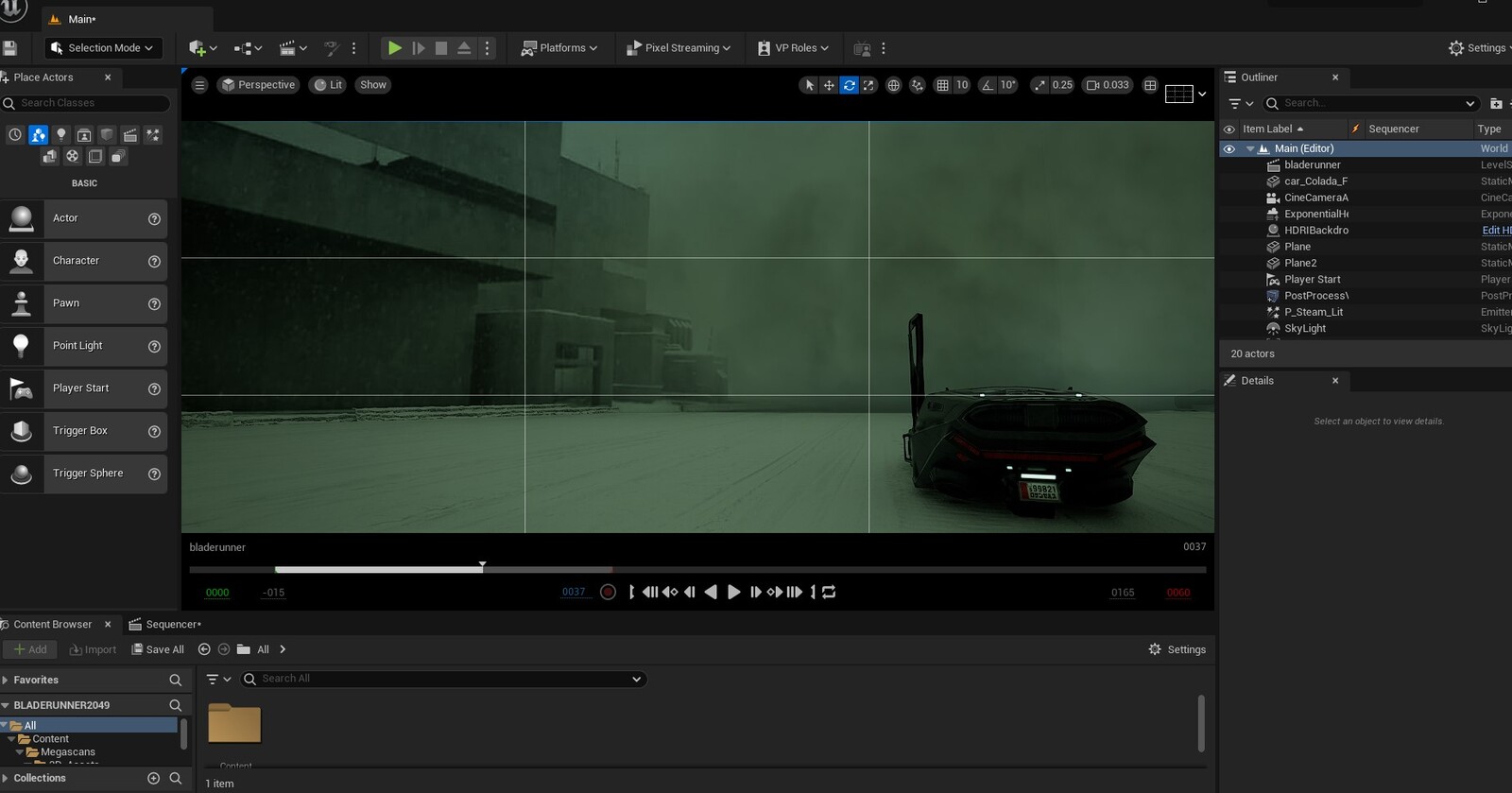 Senior Environment/ lighting/ Bell de Deus - Cinematography composition ...