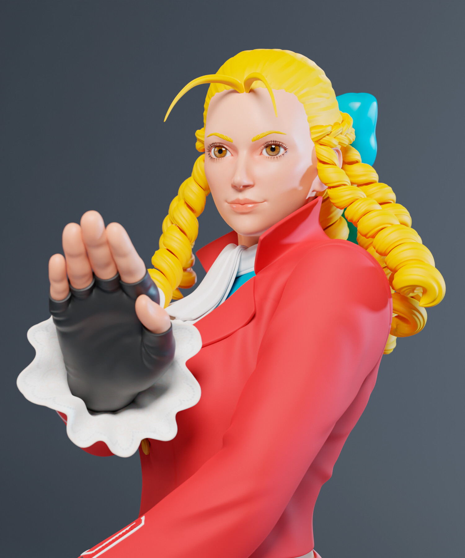 ArtStation - Karin Fan art (Street Fighter V)