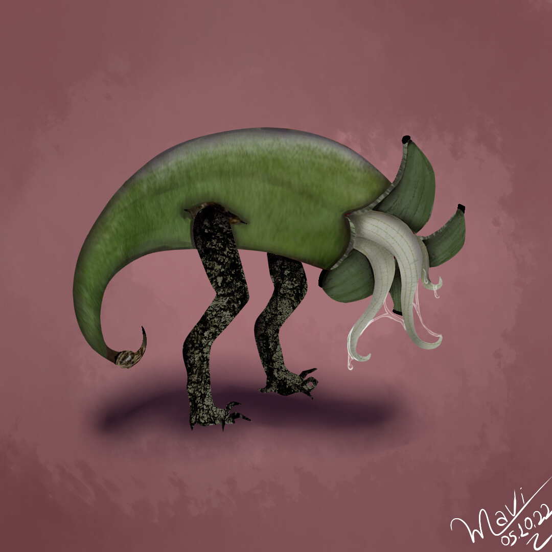 ArtStation - Mutant Okra