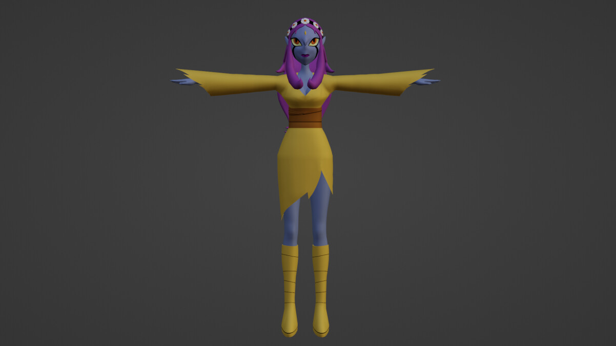 JOKER PRODUCTION - Ben 10 omniverse Rayona 3d model