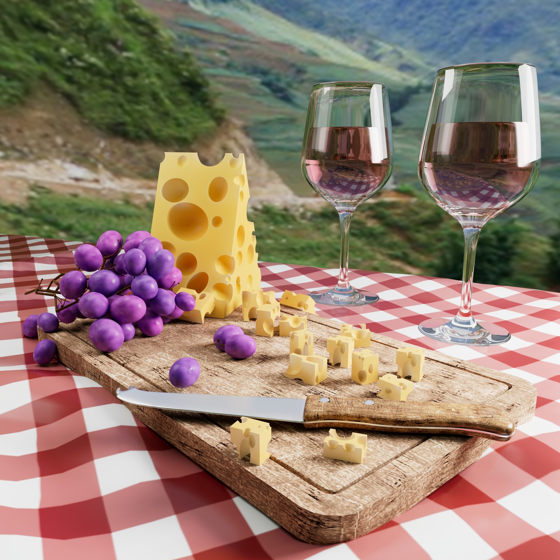 ArtStation - Wine and Dine