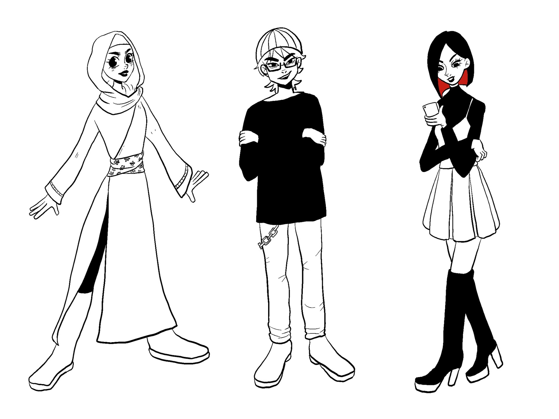 ArtStation - Different character design