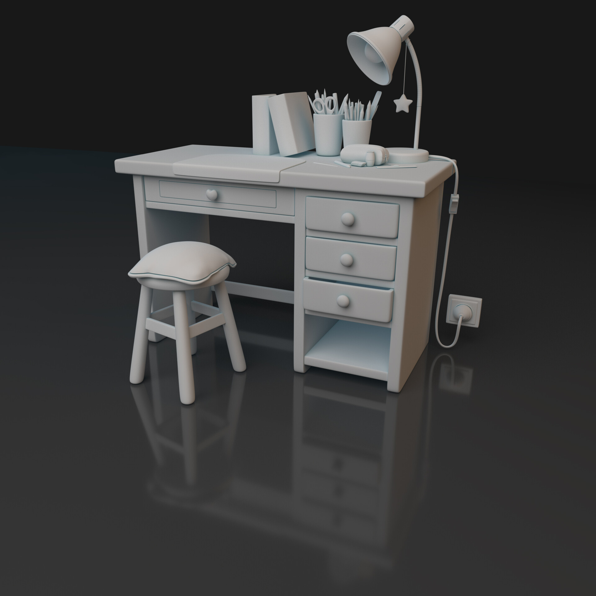 ArtStation - Desk