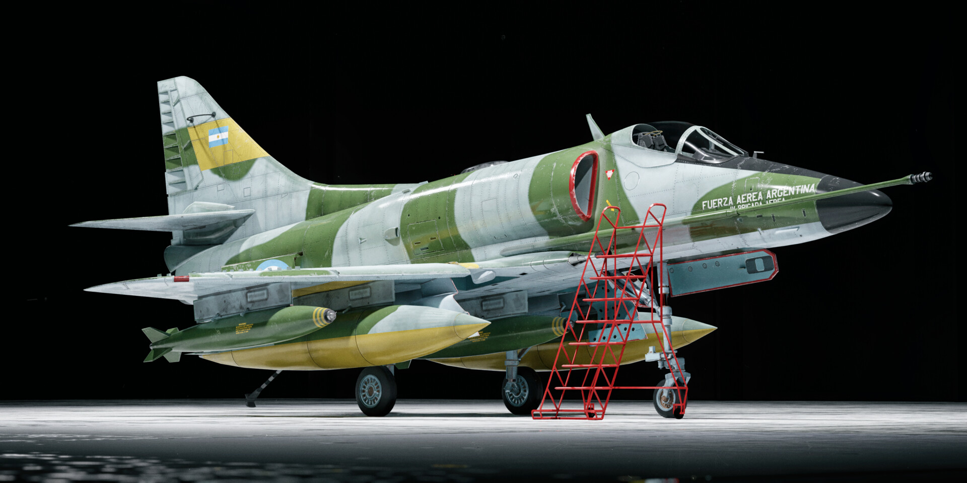 ArtStation - Fuerza Aerea Argentina (A-4 Skyhawk)