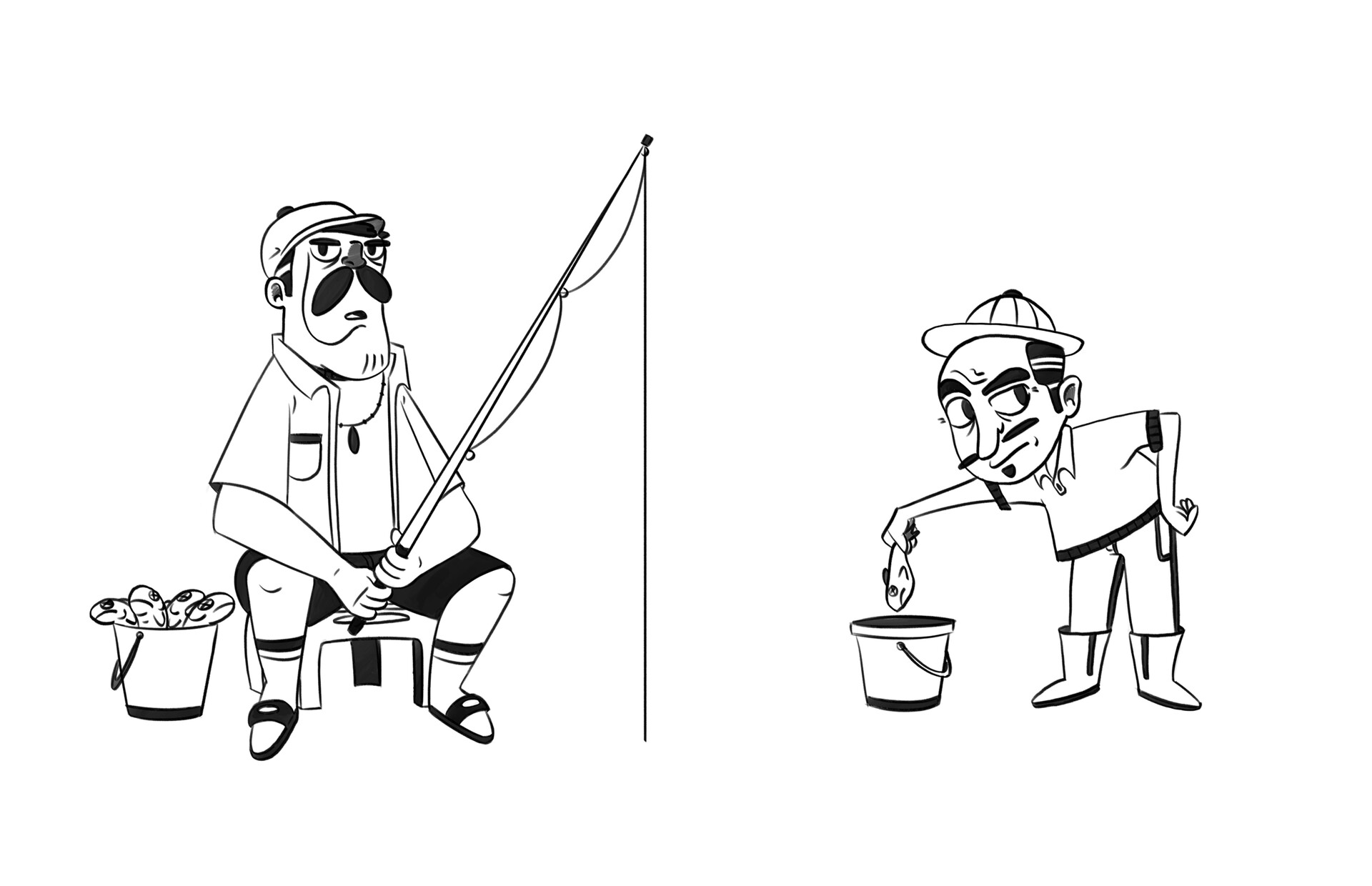 ArtStation - Fisherman Character Design