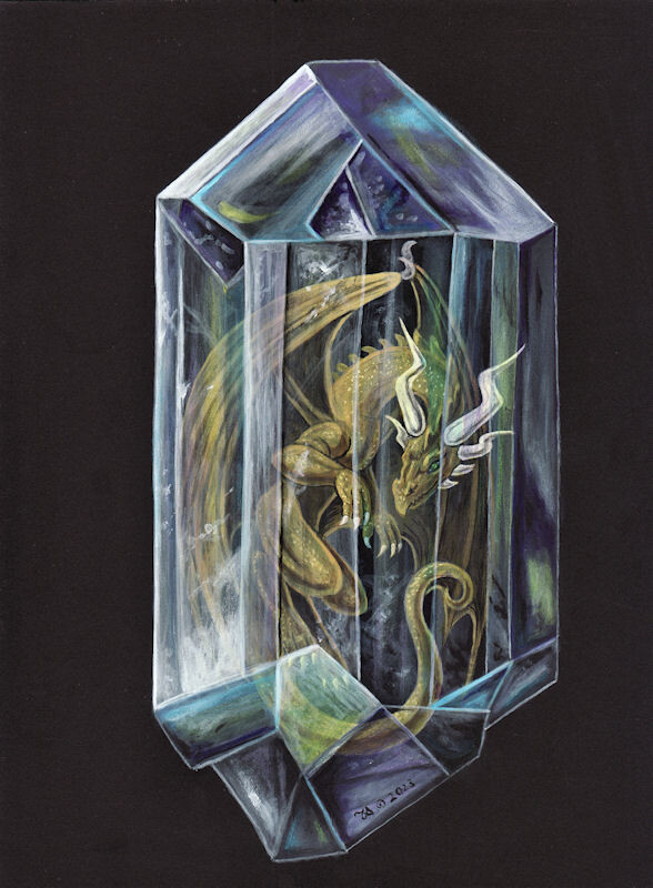 ArtStation - Dragon Crystal