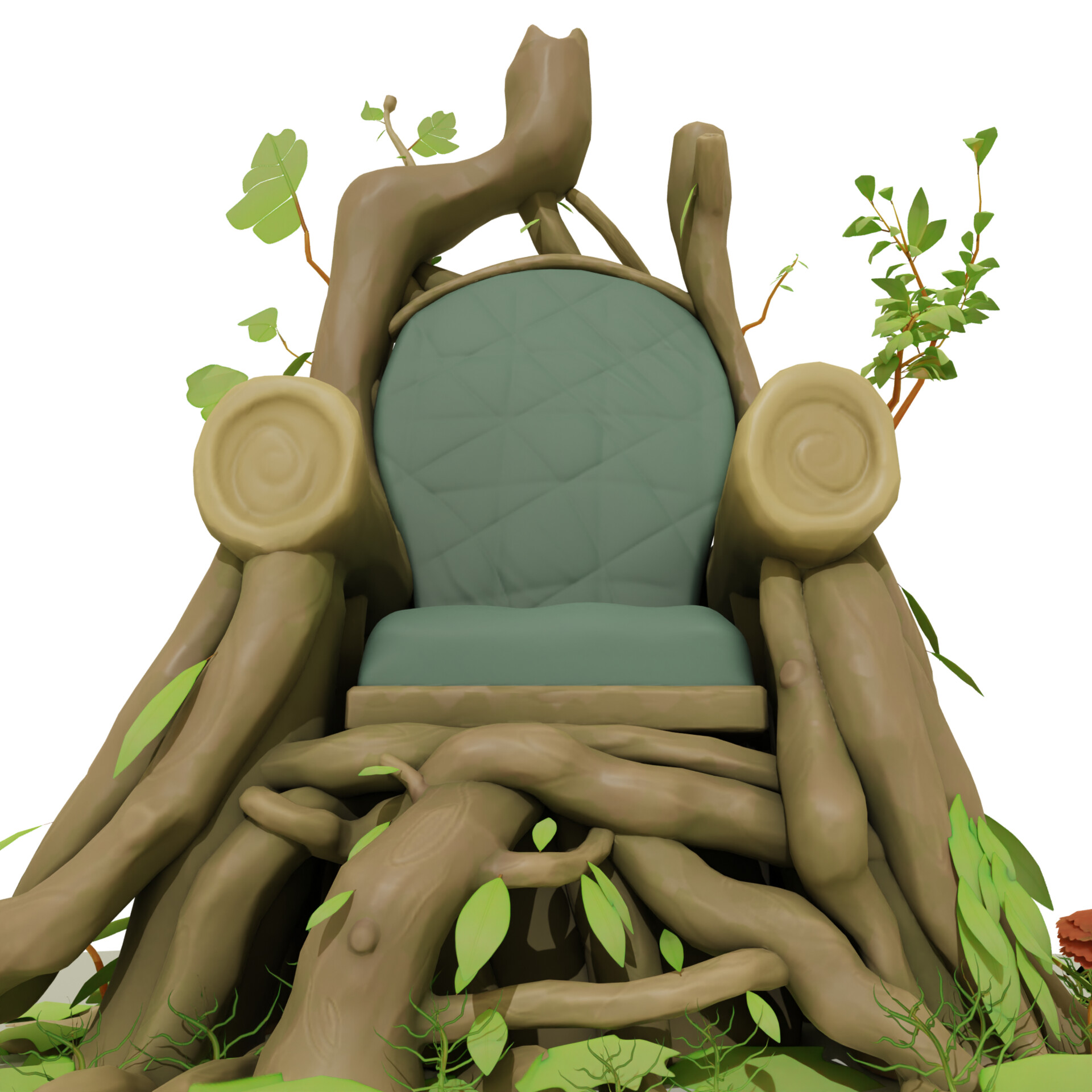 Nico Kosamo - 3D Stylized Nature Throne