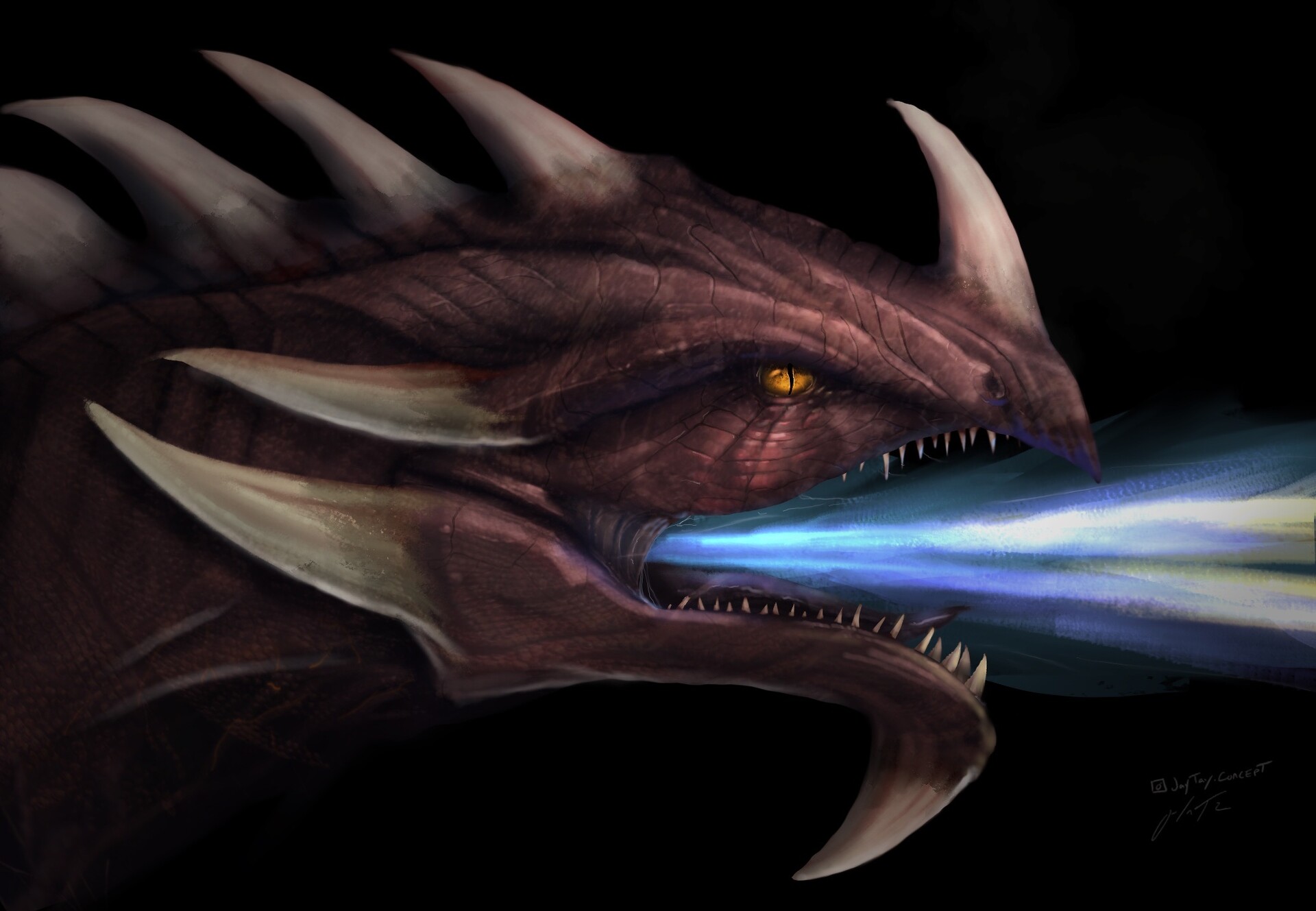 ArtStation - Dragon Fire