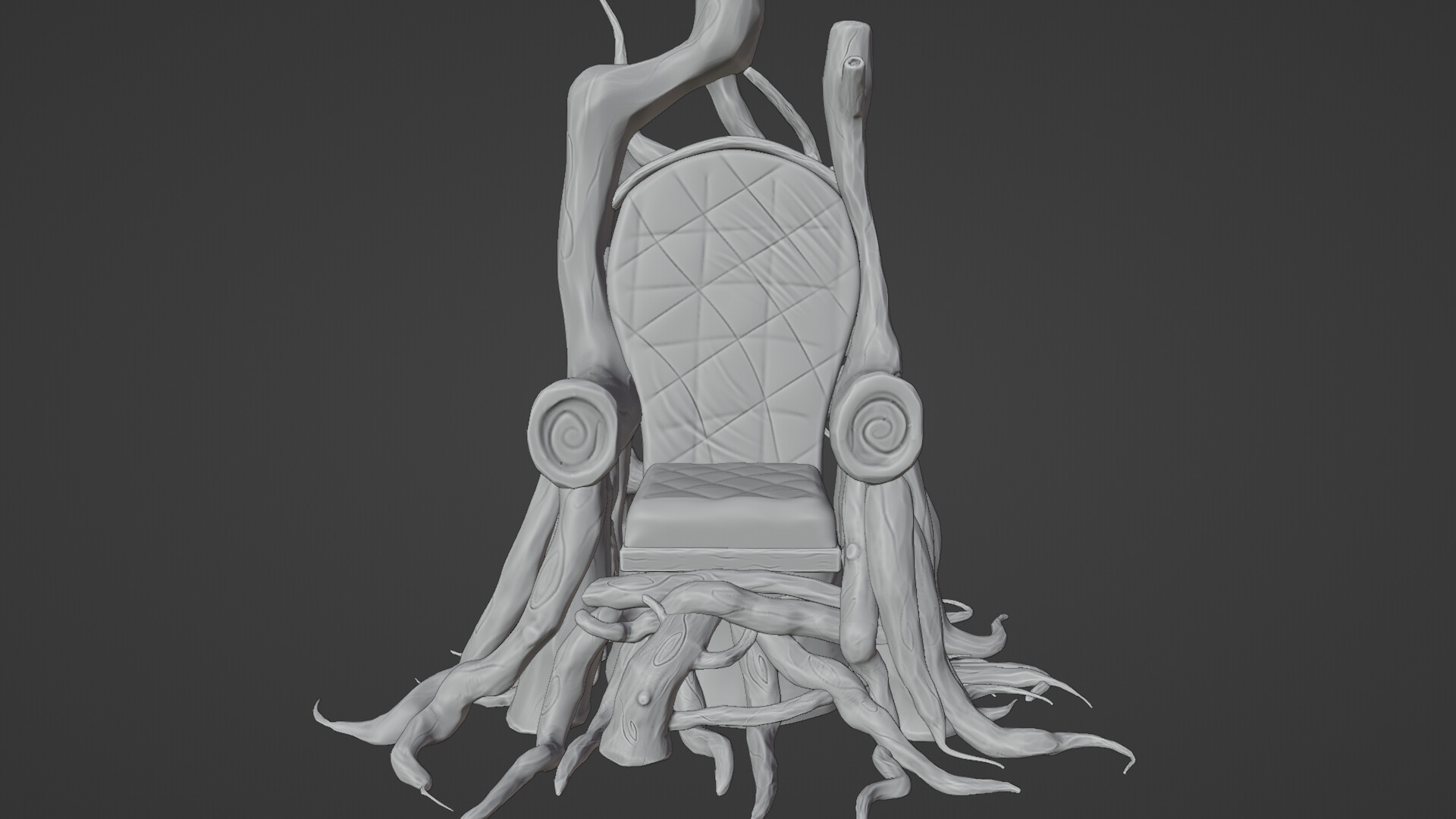 Nico Kosamo - 3D Stylized Nature Throne