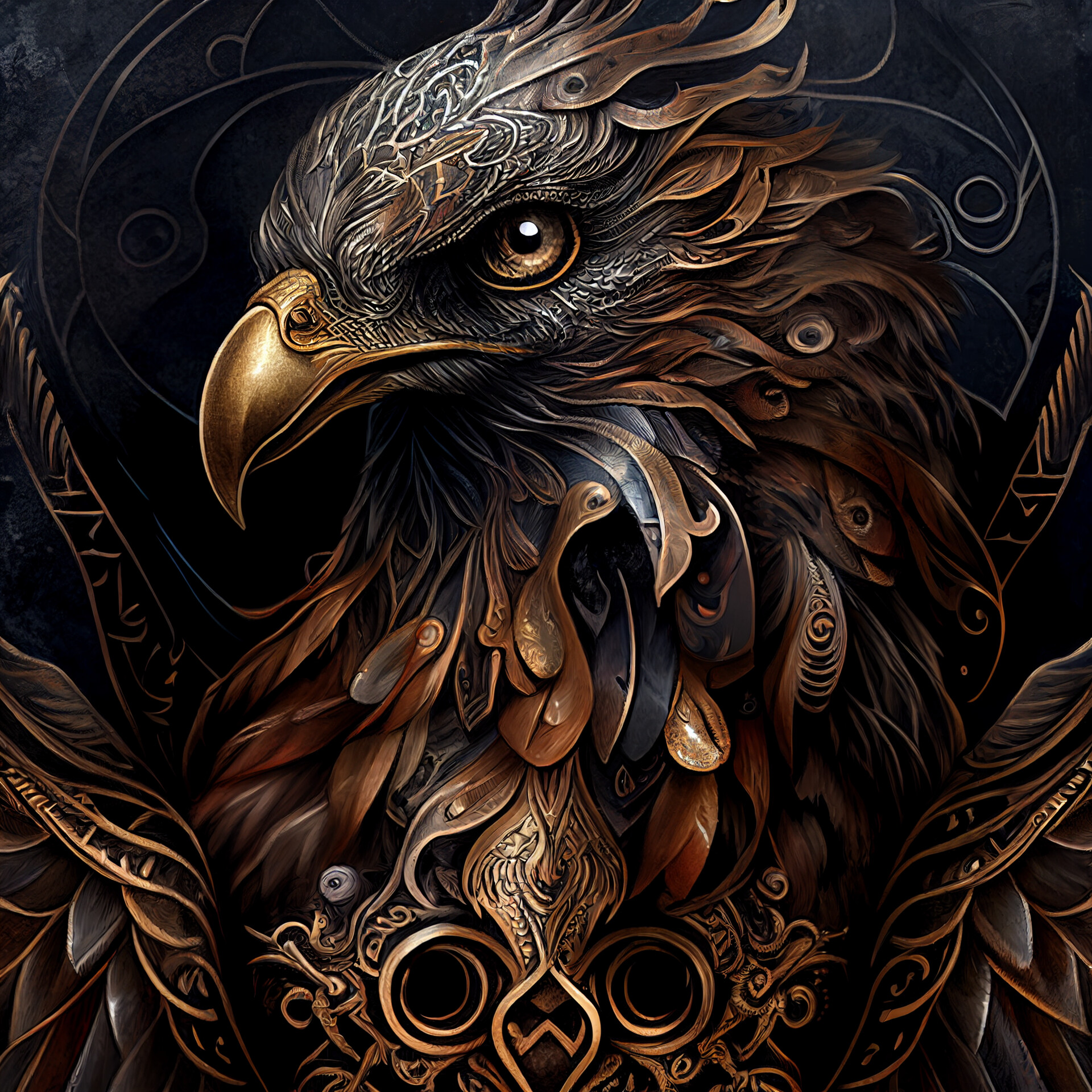 ArtStation - Ornamental Eagles