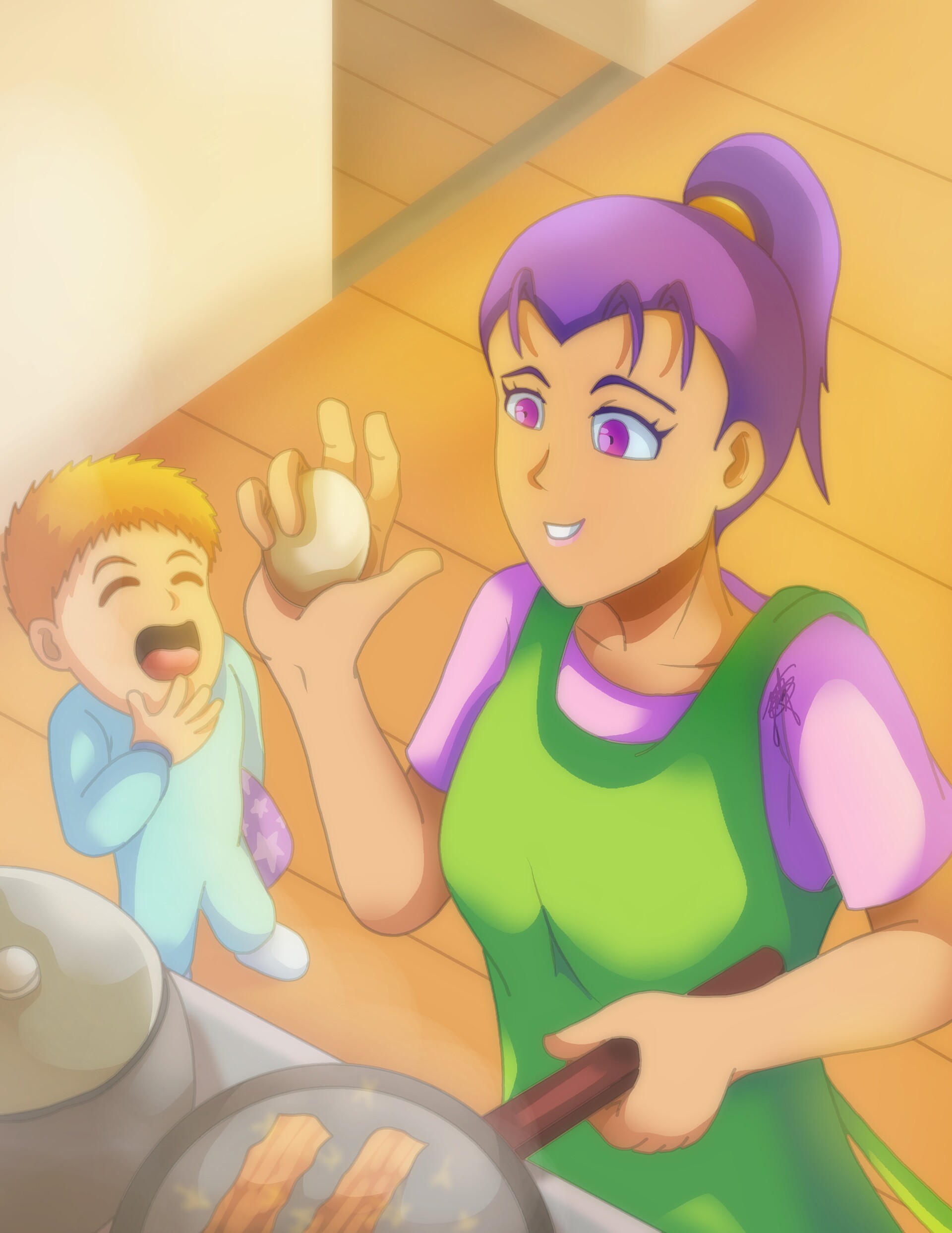 ArtStation - Cook Some Breakfast