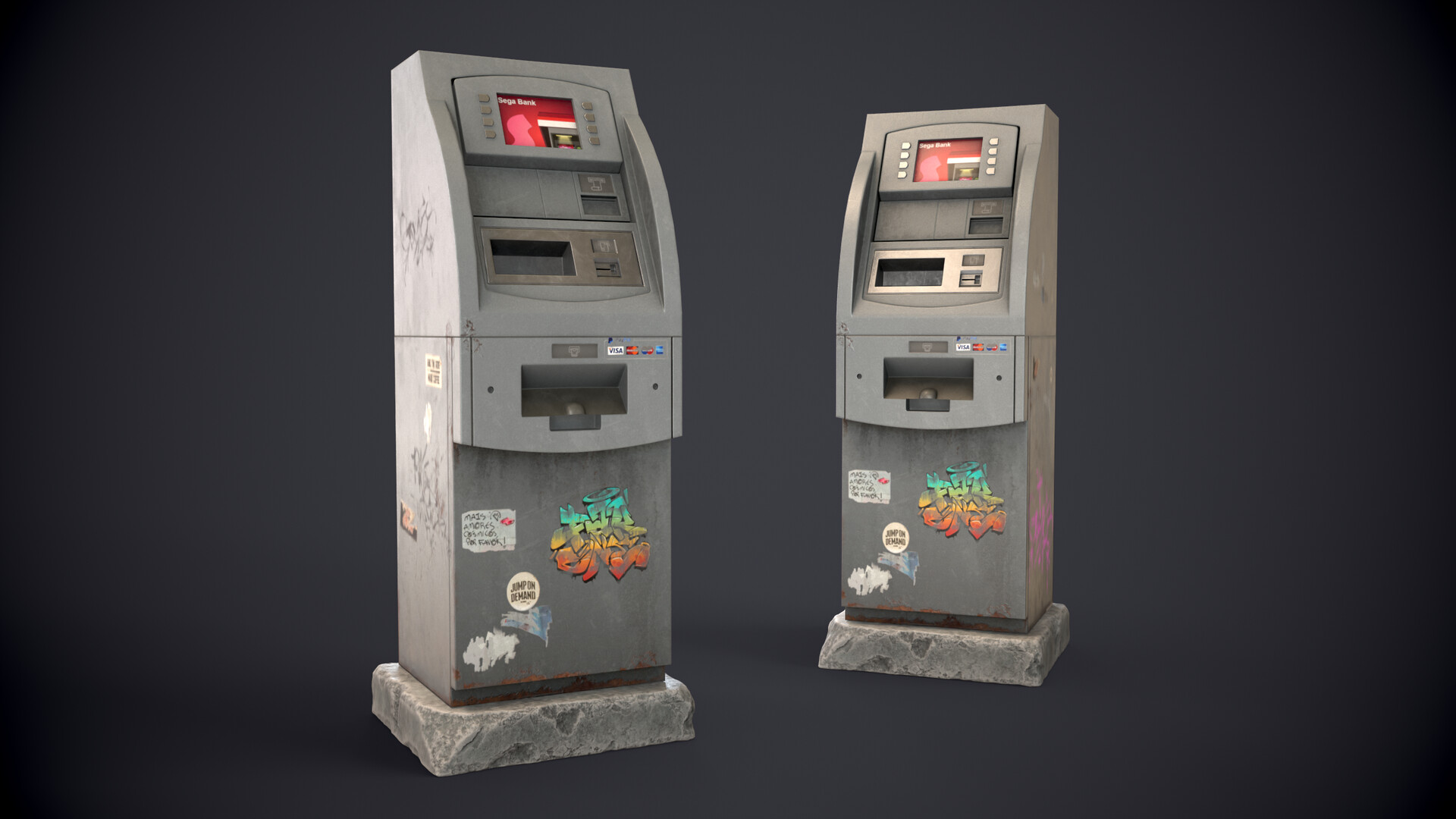 ArtStation - street ATM