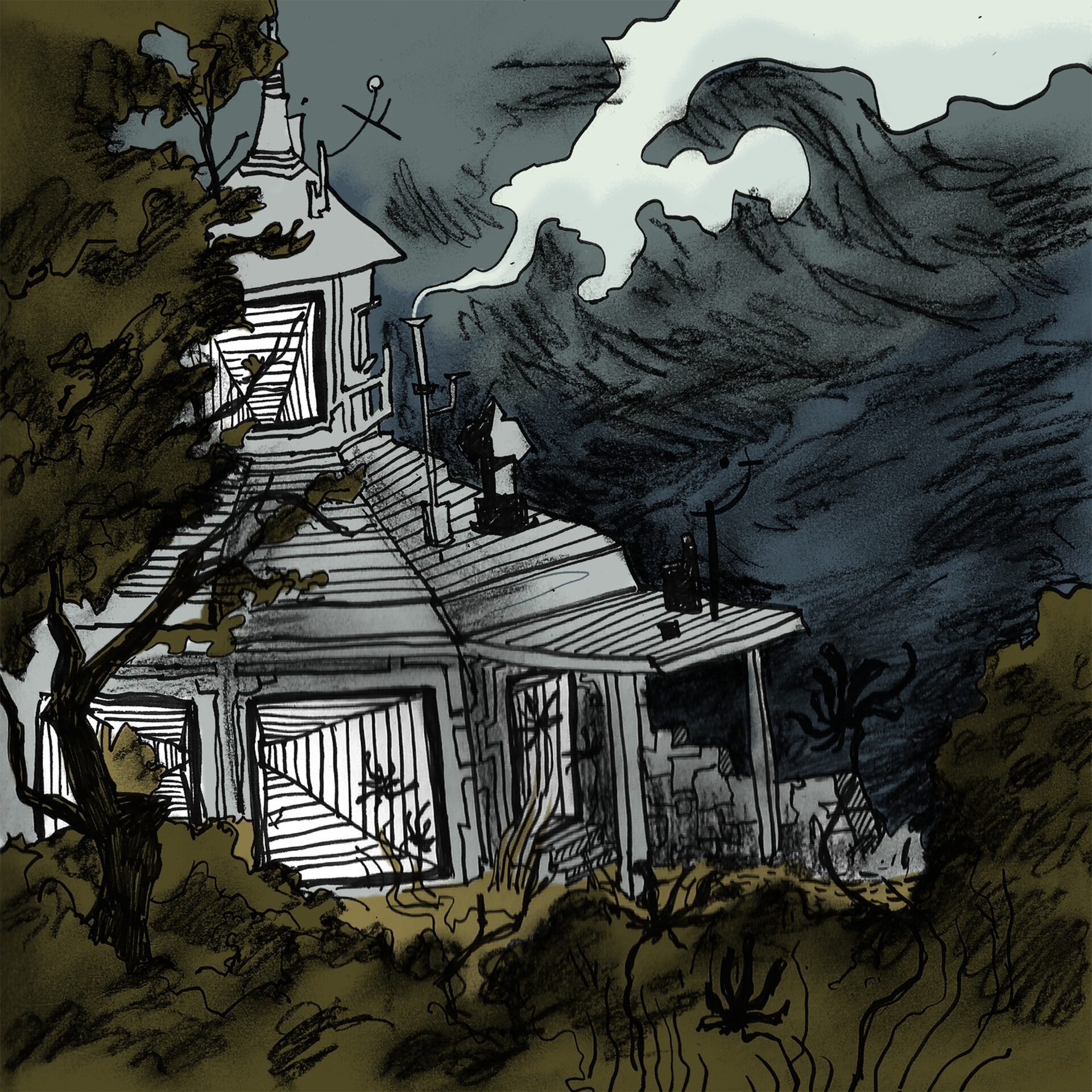 ArtStation - Post-structuralist house