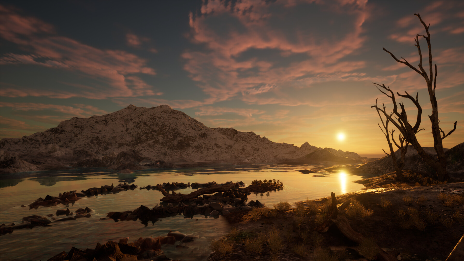 ArtStation - Peaceful Landscape