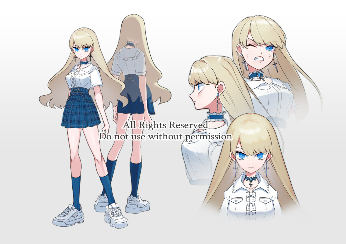 ArtStation - Character Sheet