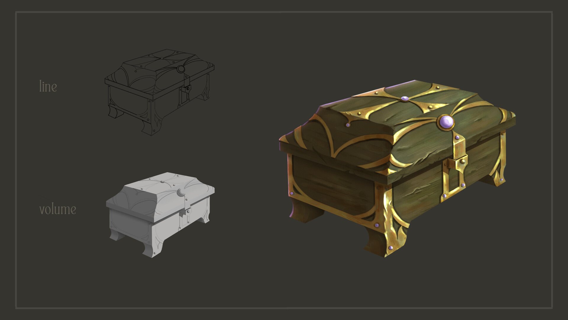 ArtStation - Green chest