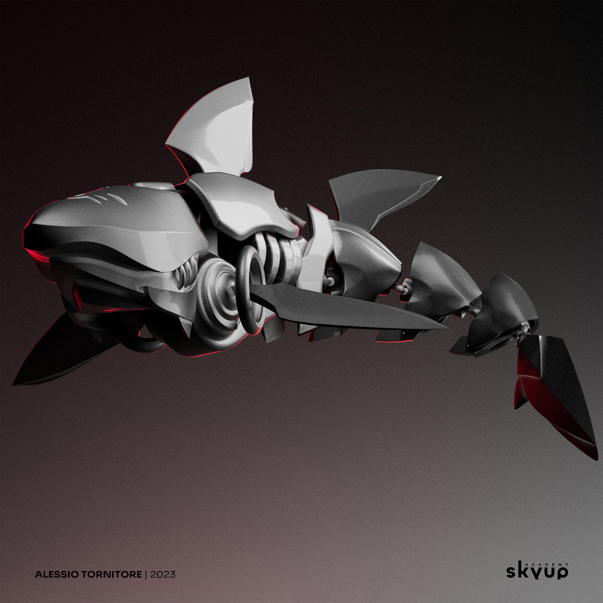 ArtStation - Mecha Shark