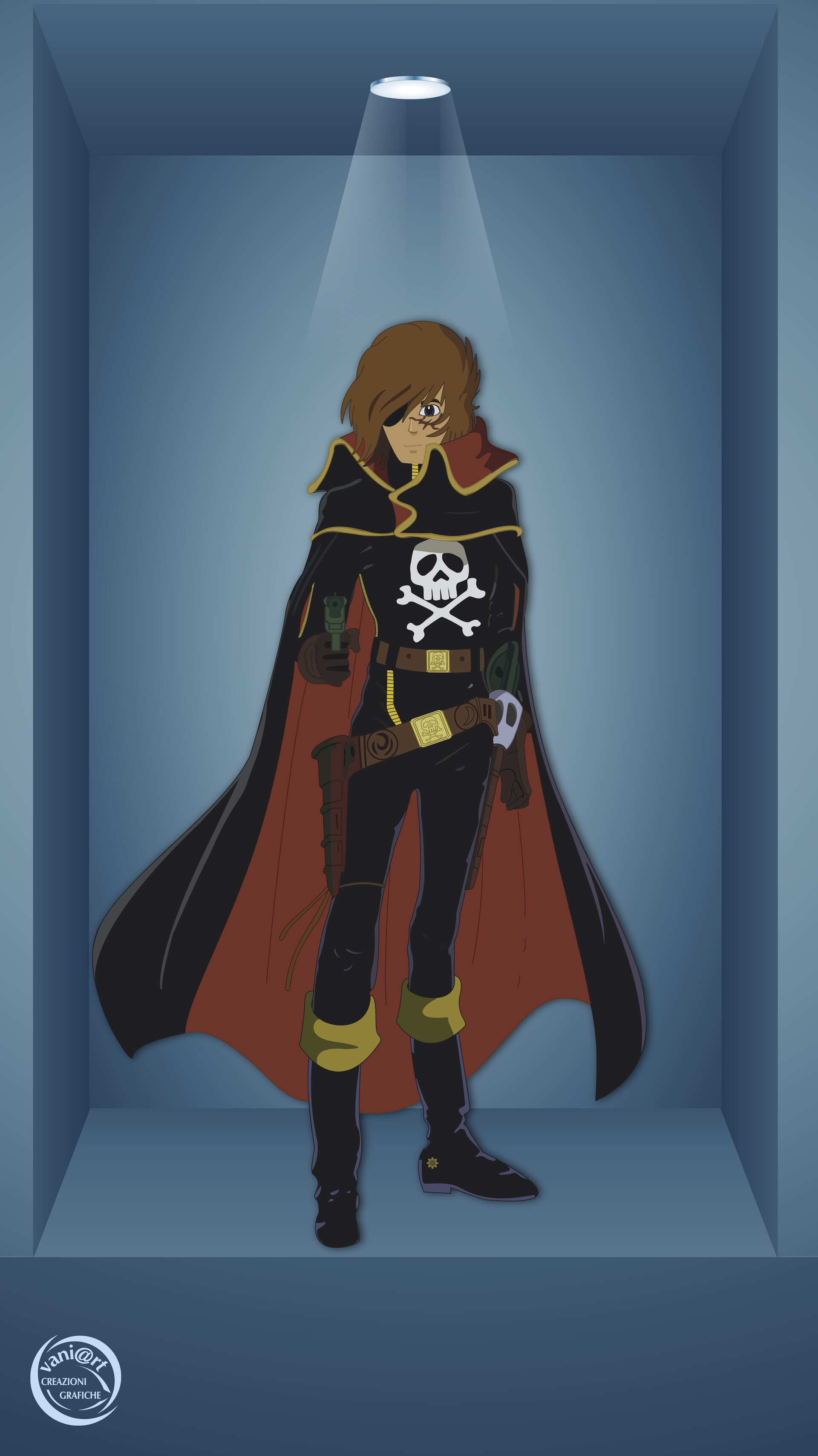 ArtStation - Capitan Harlock (1978) | Museum