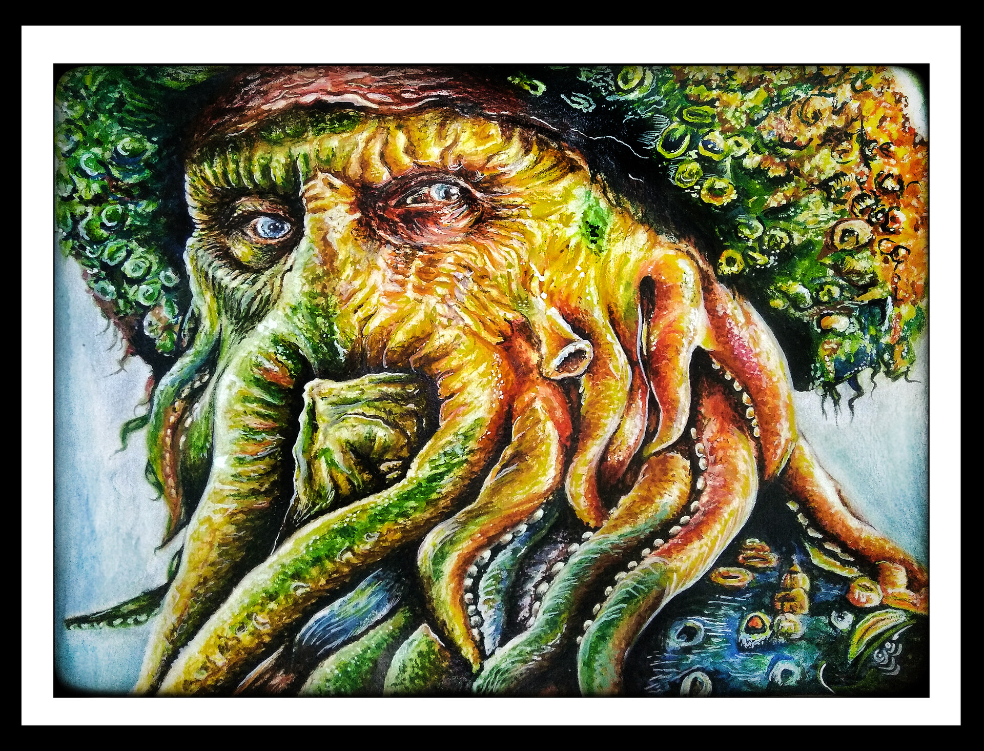 ArtStation - DAVY JONES PORTRAIT