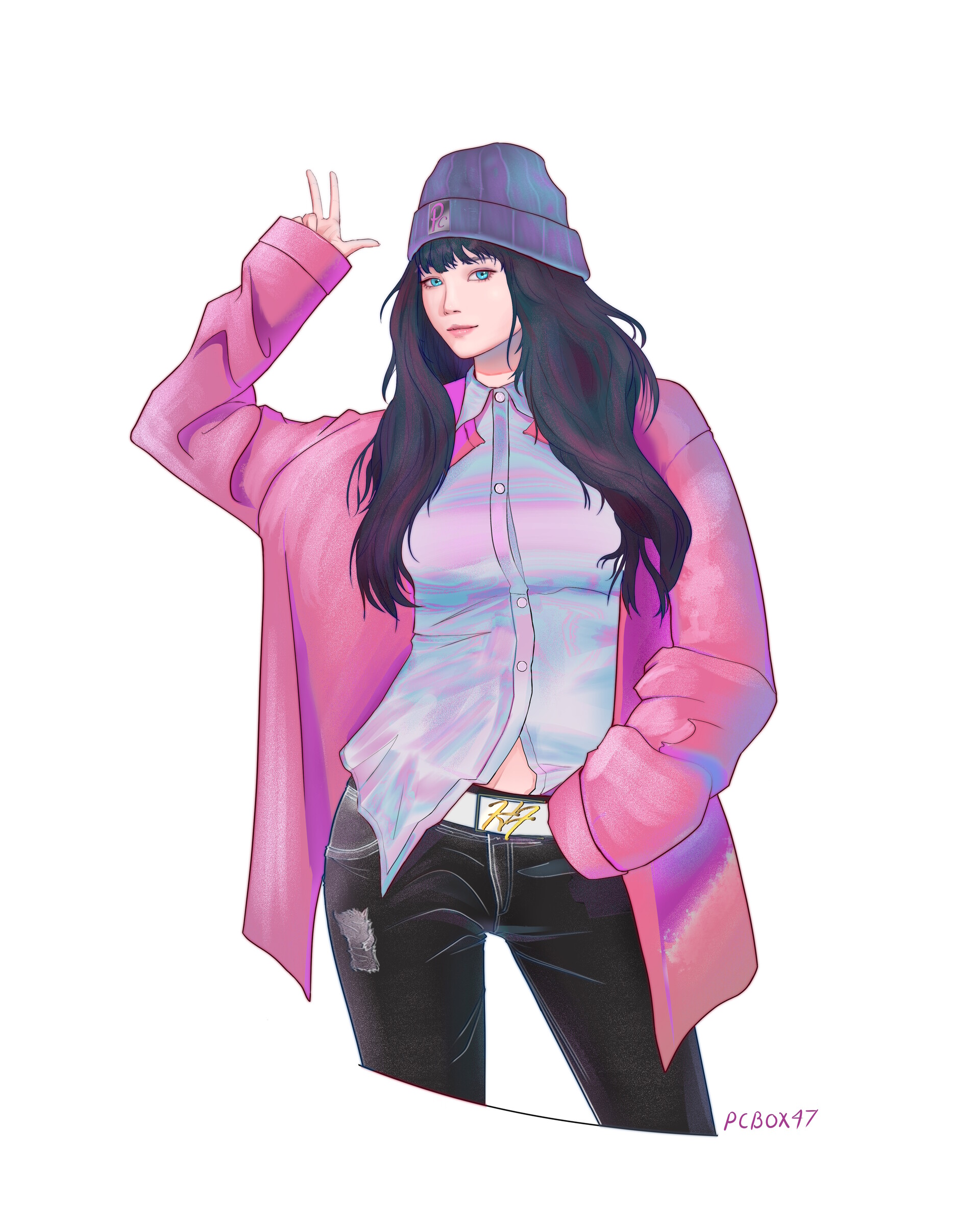 ArtStation - cap girl 2022