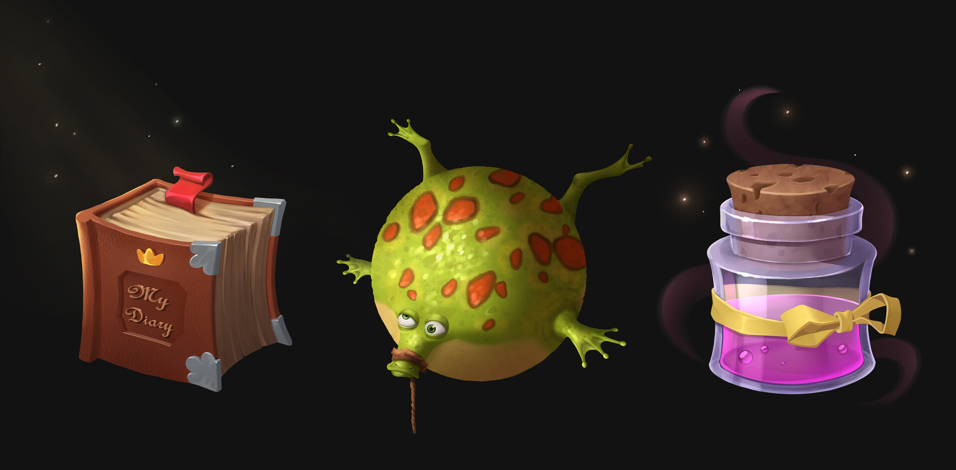 ArtStation - Shrek Props