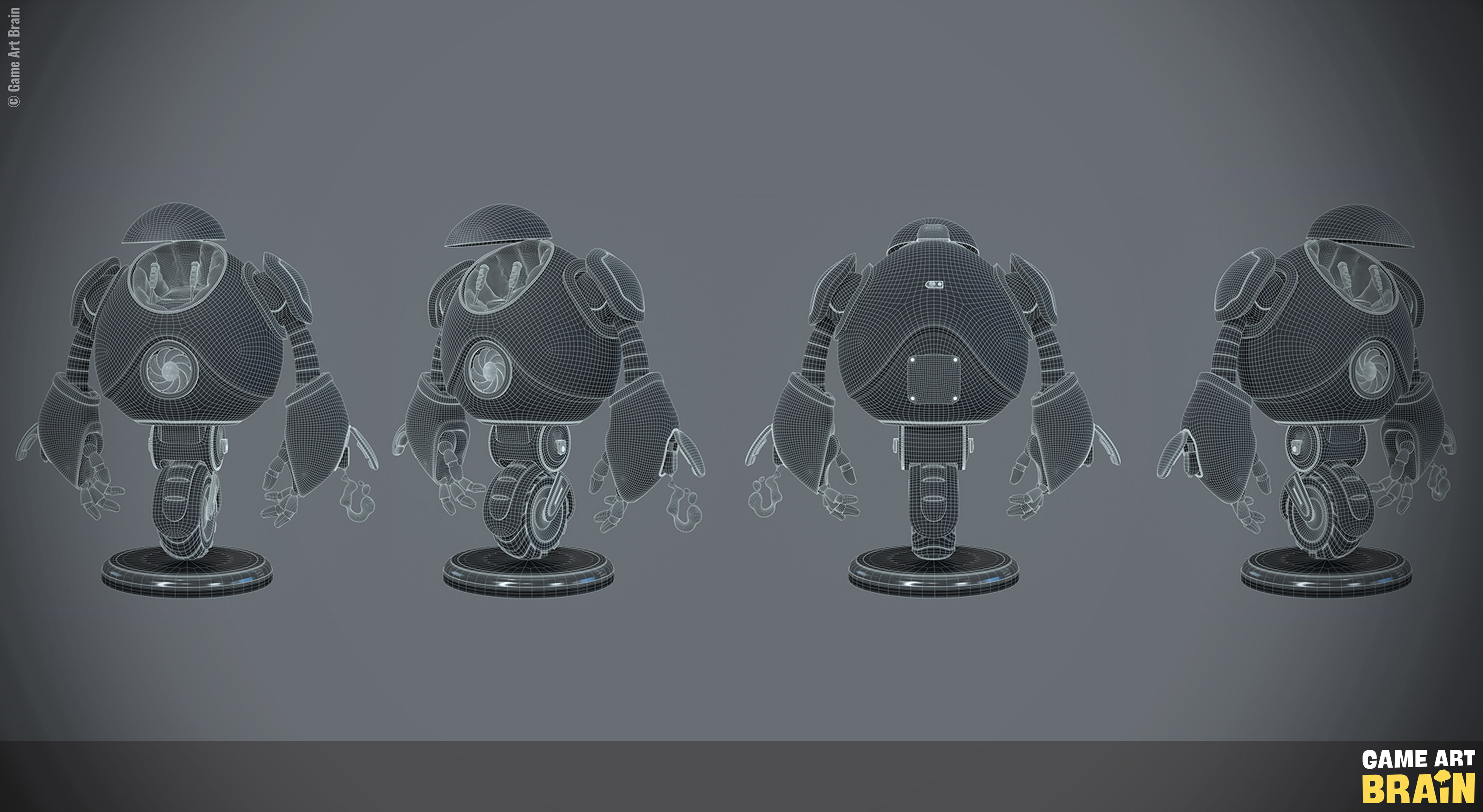 Game Art Brain - Creation & Consulting - Gibby's Mech Suit