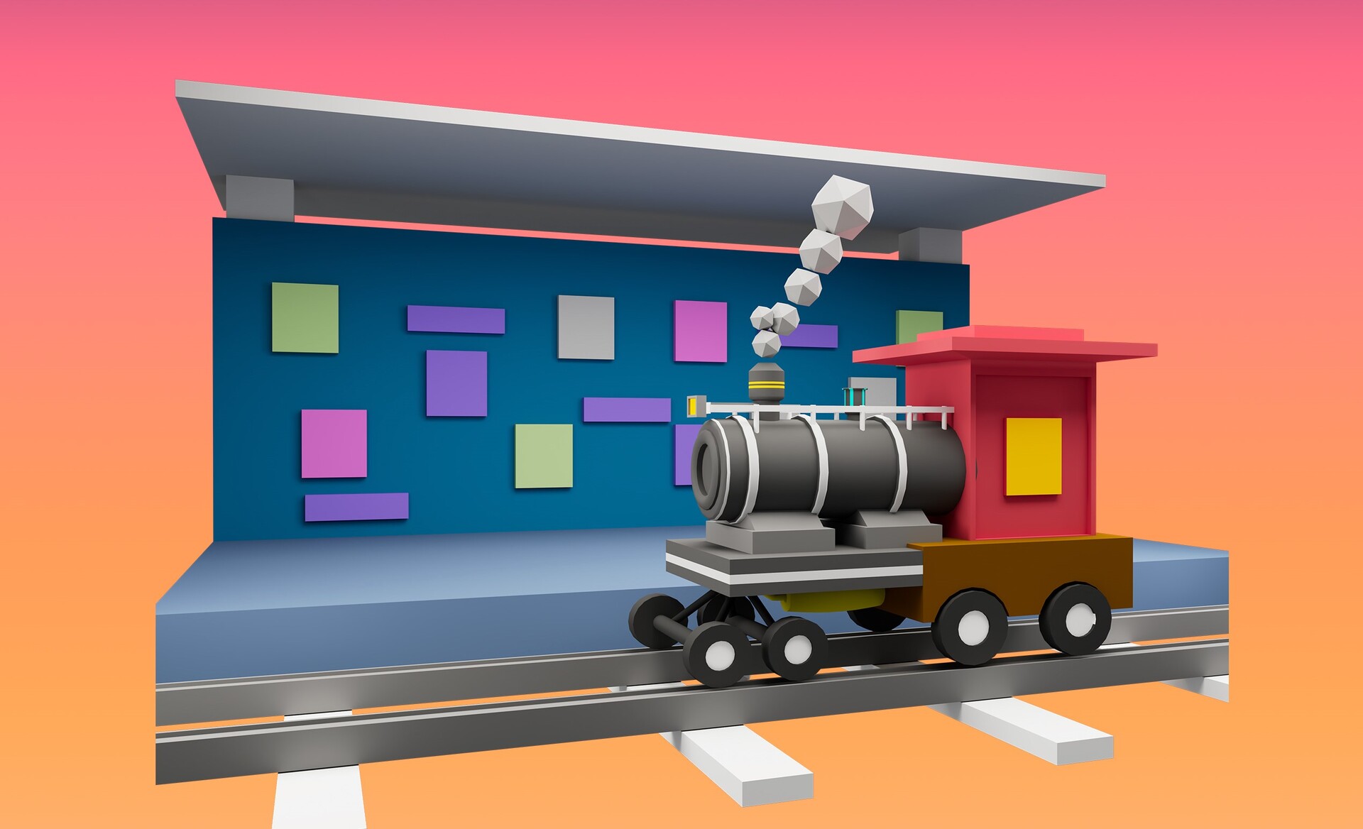 ArtStation - Low poly modeling