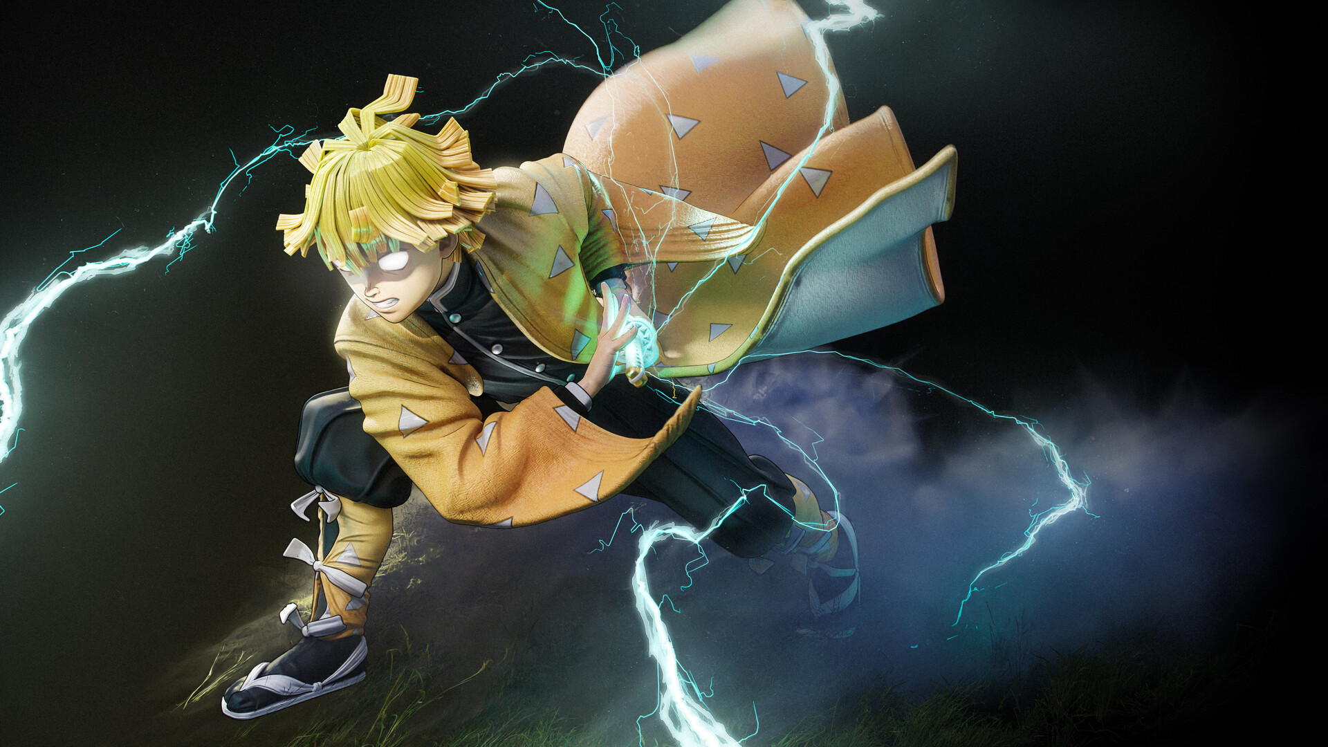 Ackeem Durrant - Zenitsu | Demon Slayer