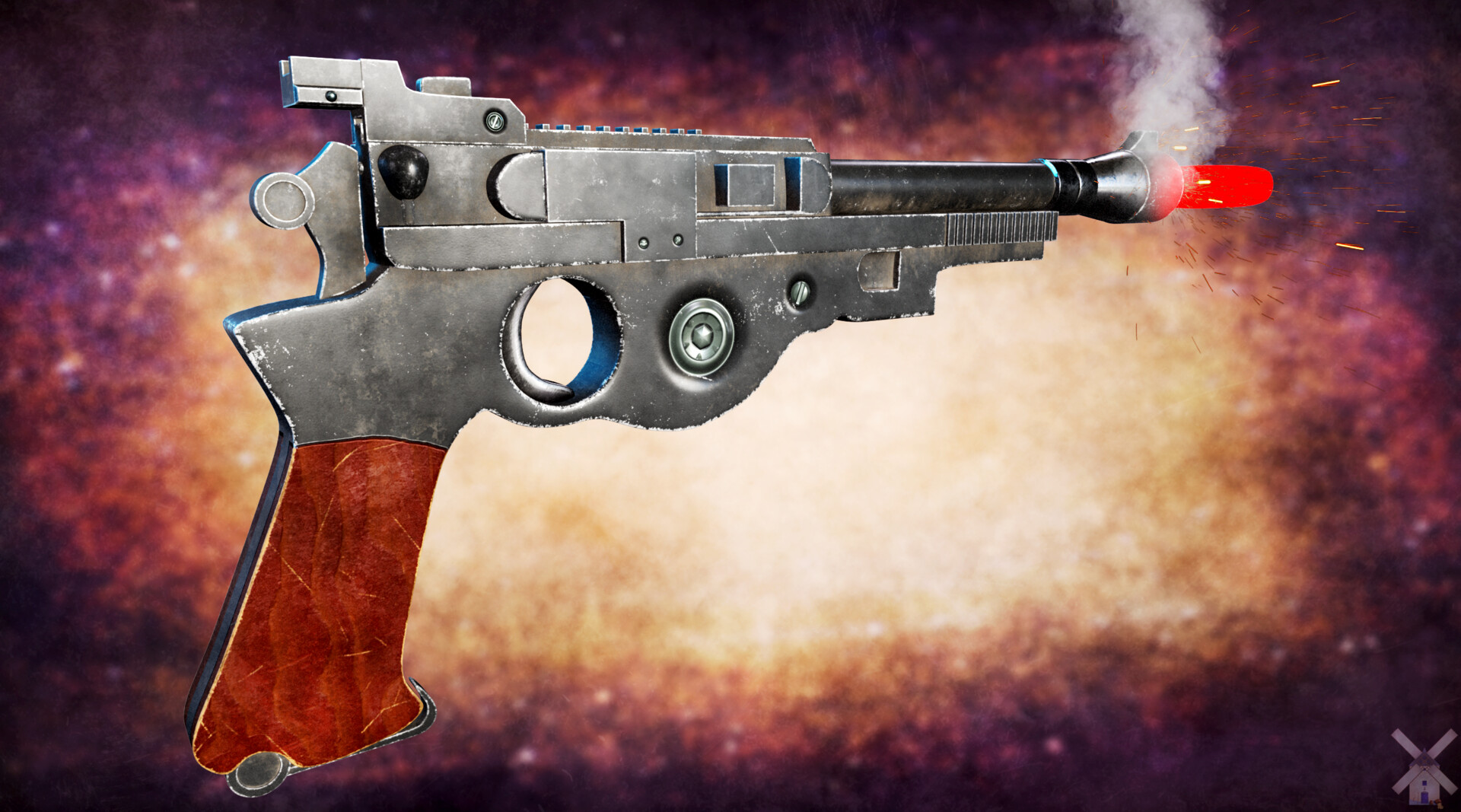 ArtStation - Mandalorian blaster