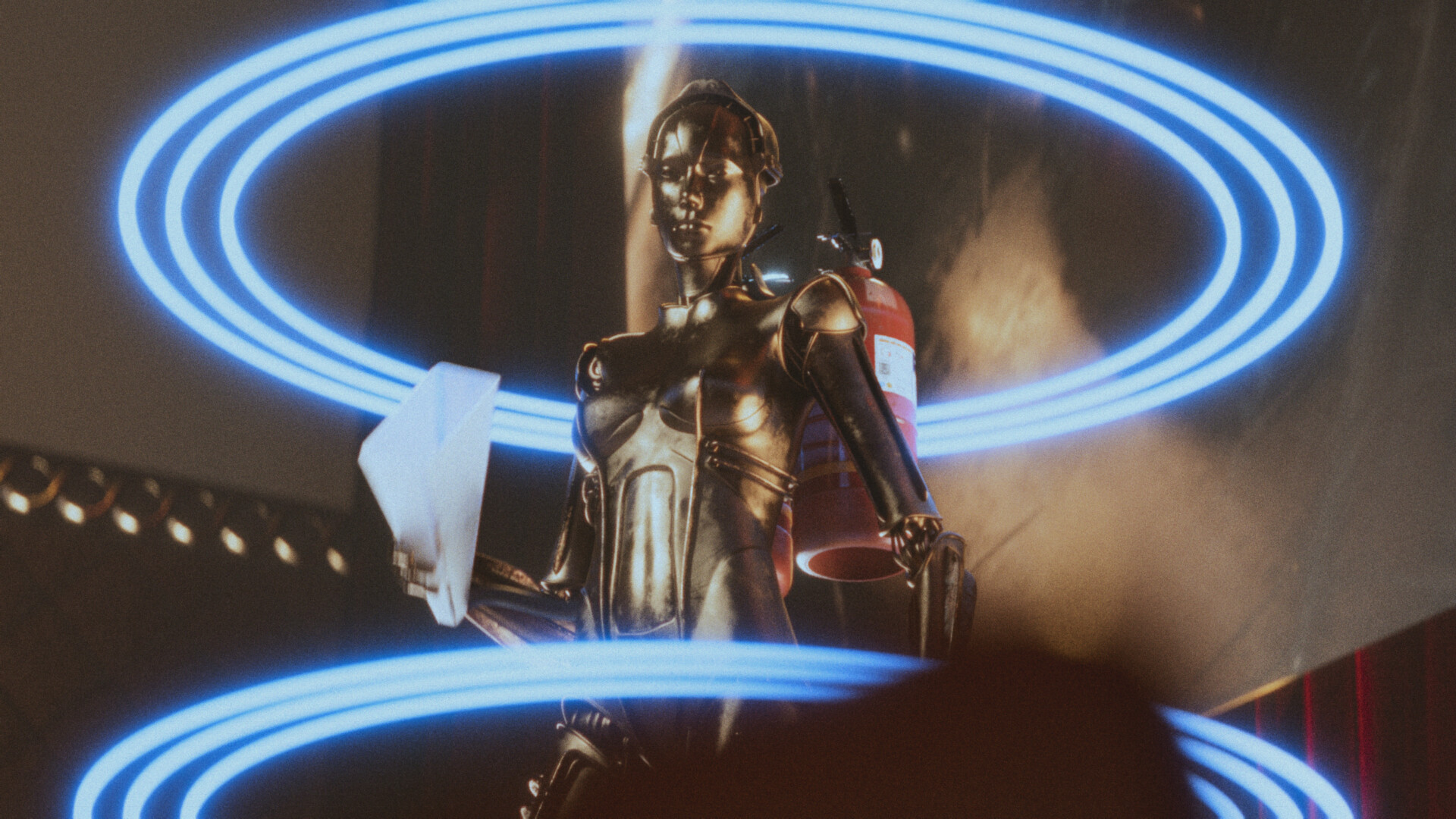 ArtStation - Metropolis inspired robot 'Helga'