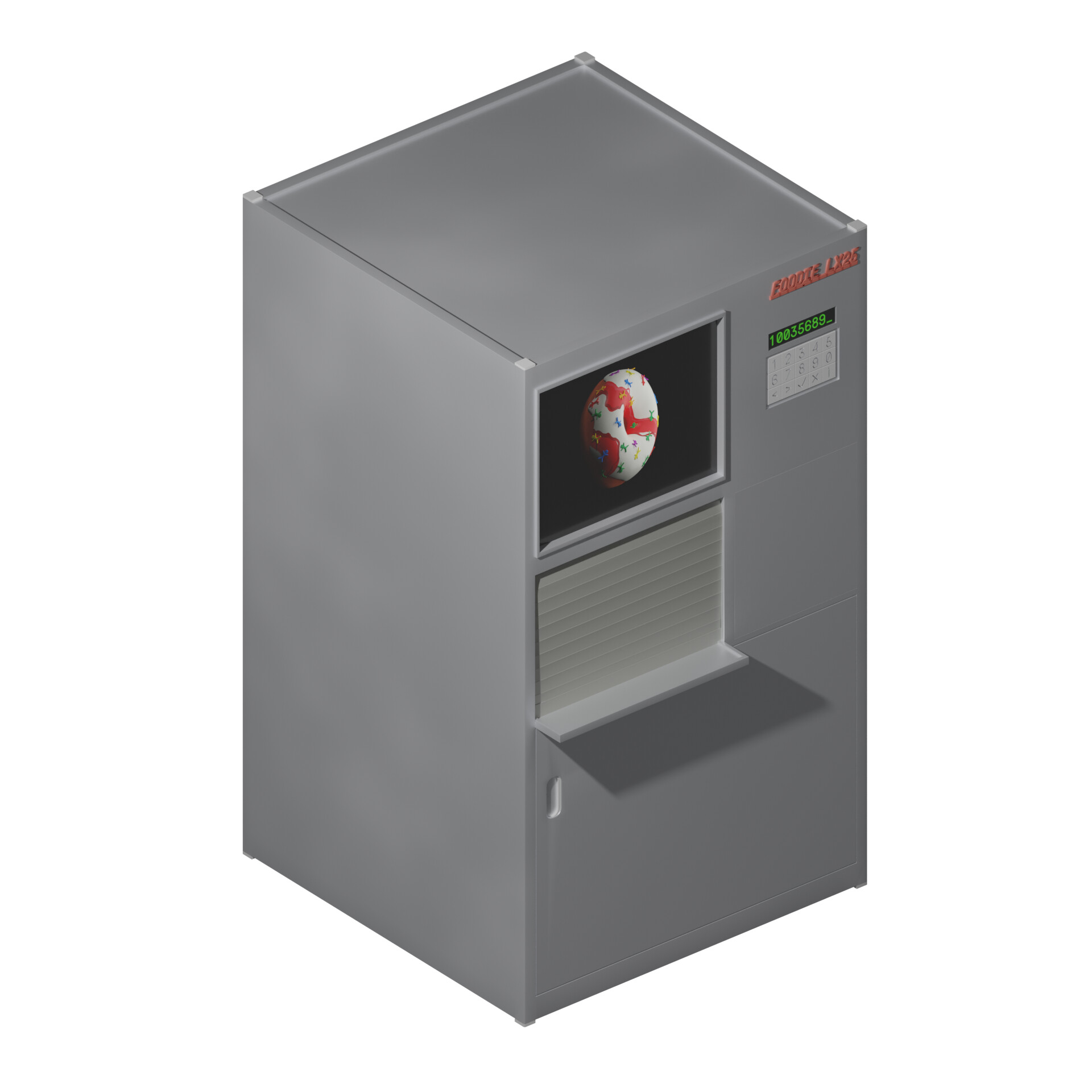 ArtStation - A Sci-fi Food Replicator.