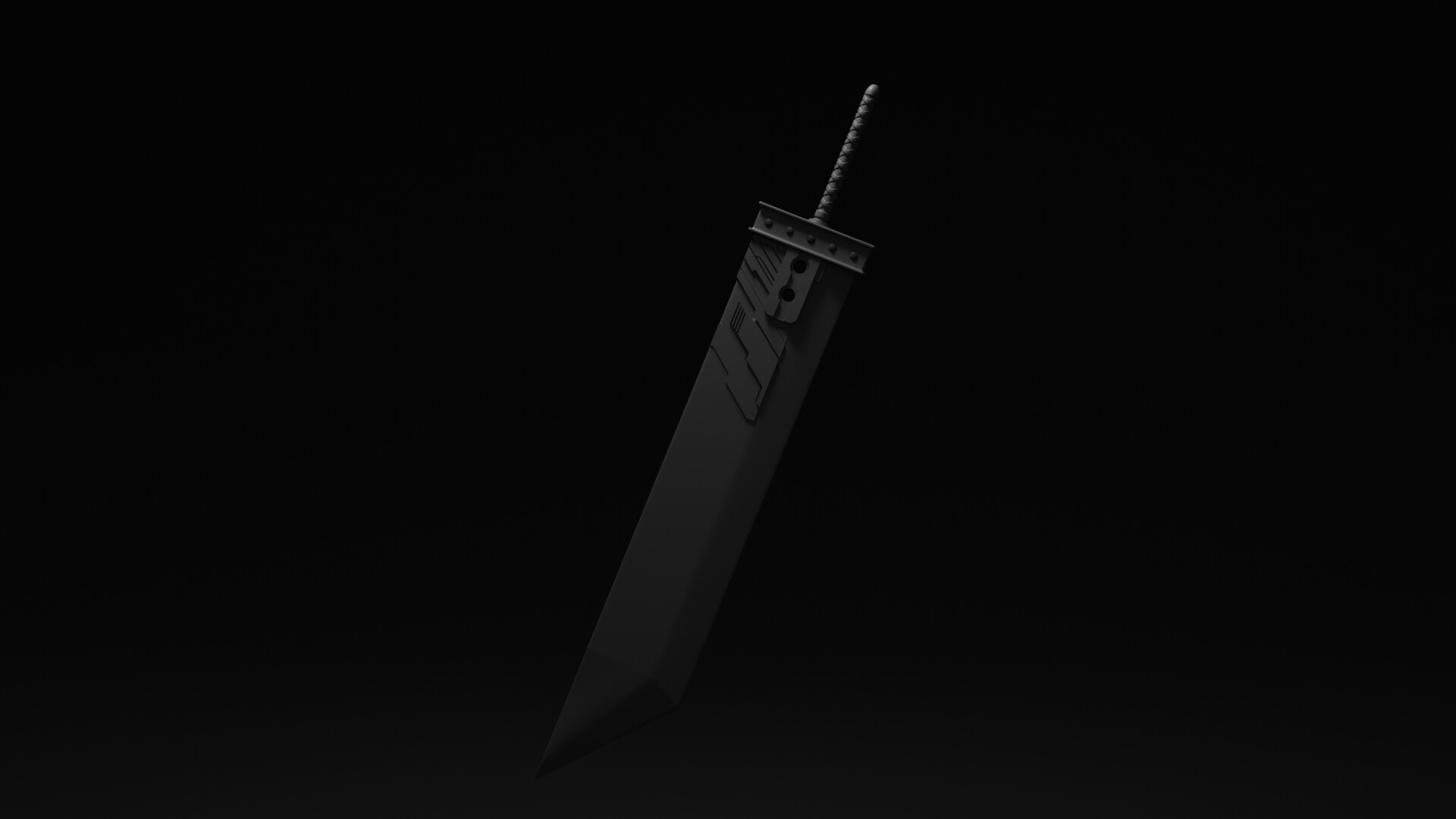 ArtStation - Final Fantasy VII - Buster Sword (Work in Progress)