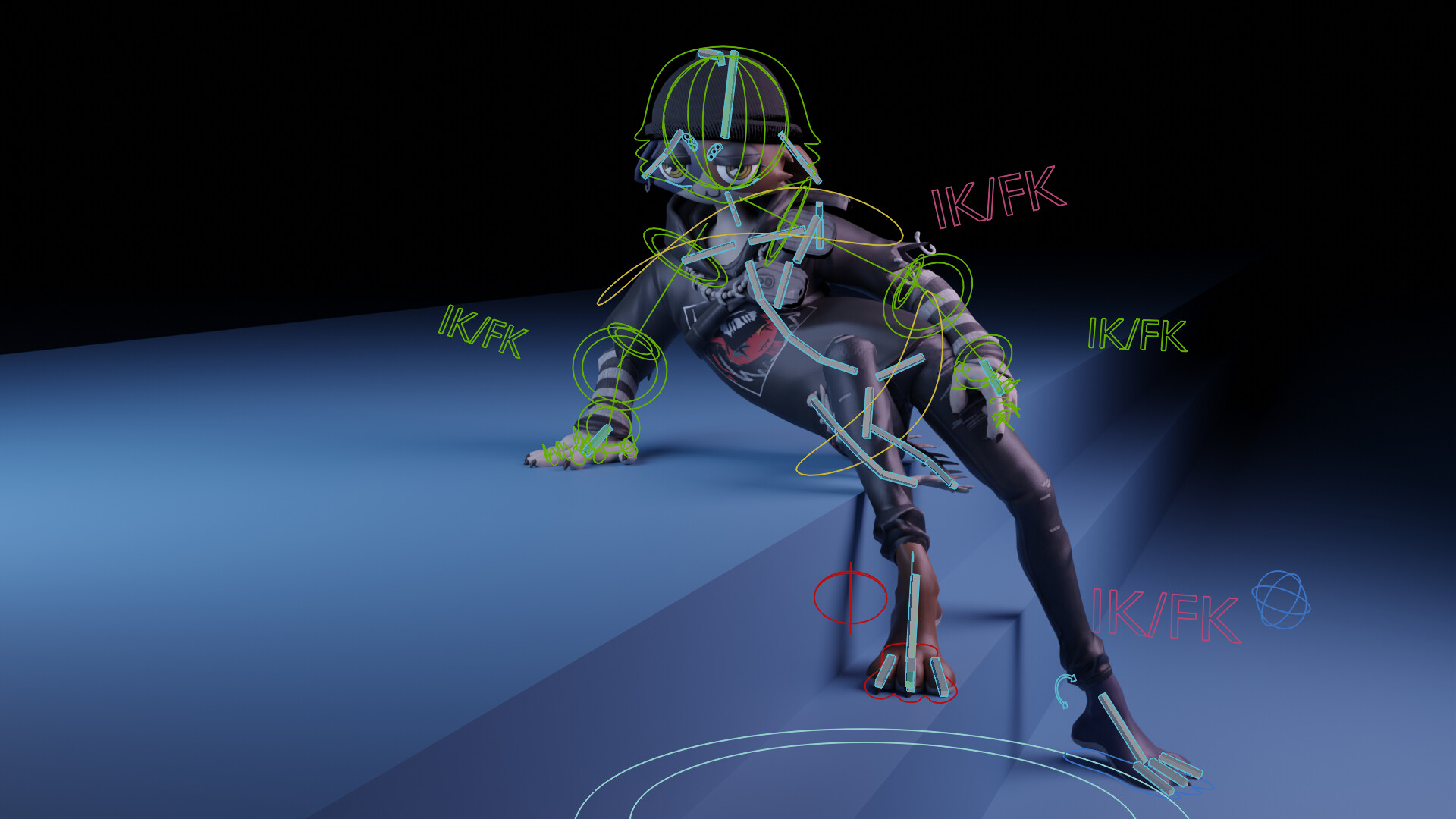 ArtStation - Meowskulls Rig