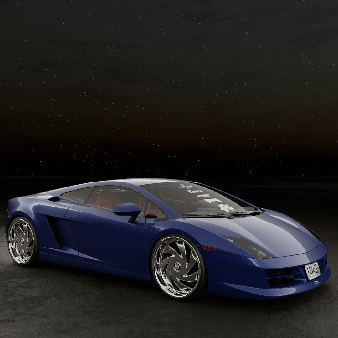 ArtStation - DUB Lamborghini Gallardo