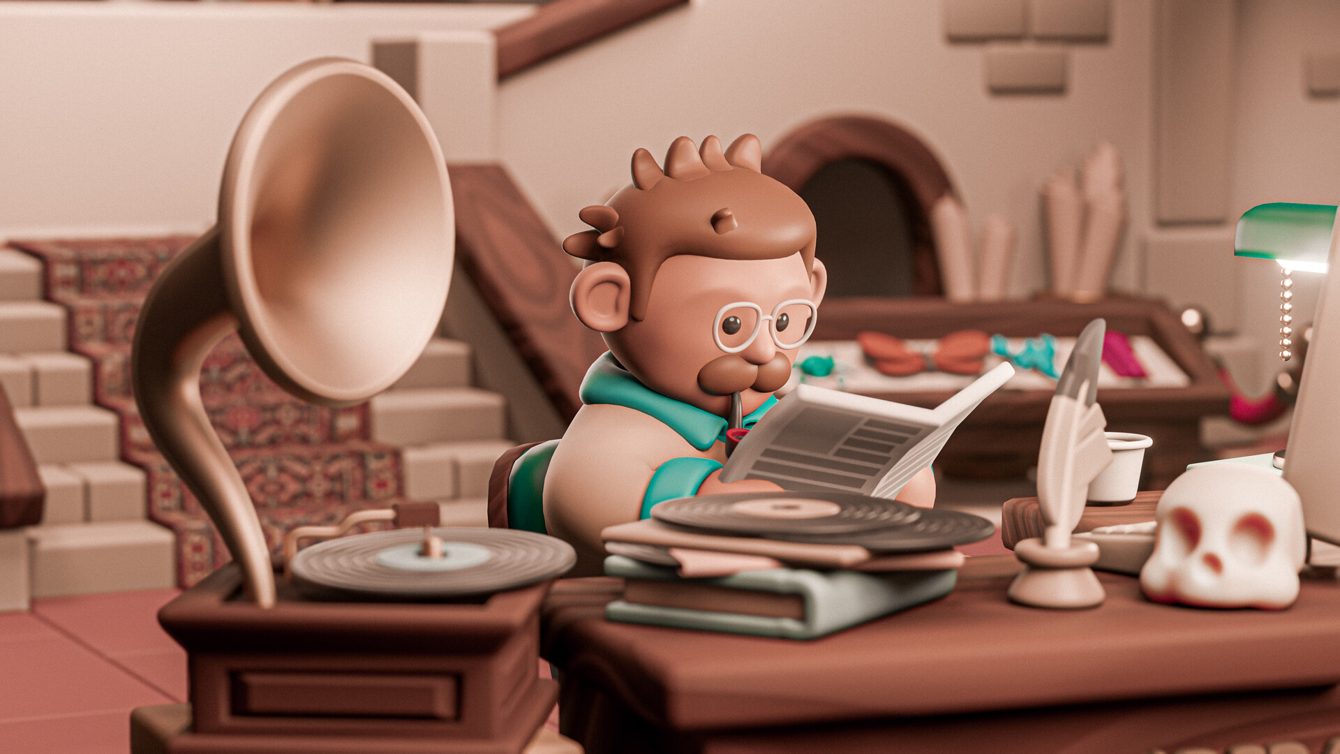 Elijah Sheffield - Museum of History & Magic - The Grand Hall