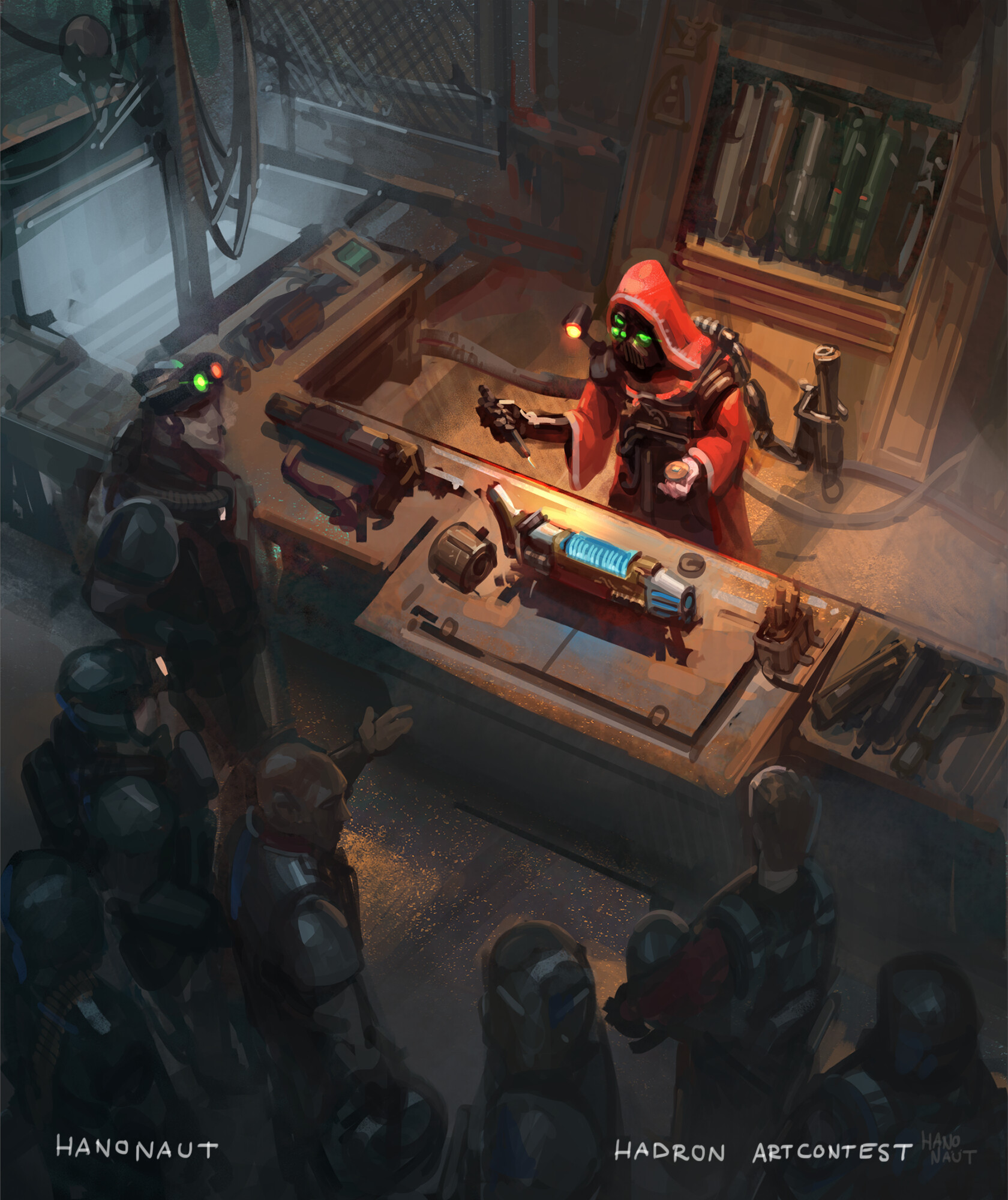 Natthan Hansen - Warhammer 40,000: Darktide 'HADRON' Art Contest